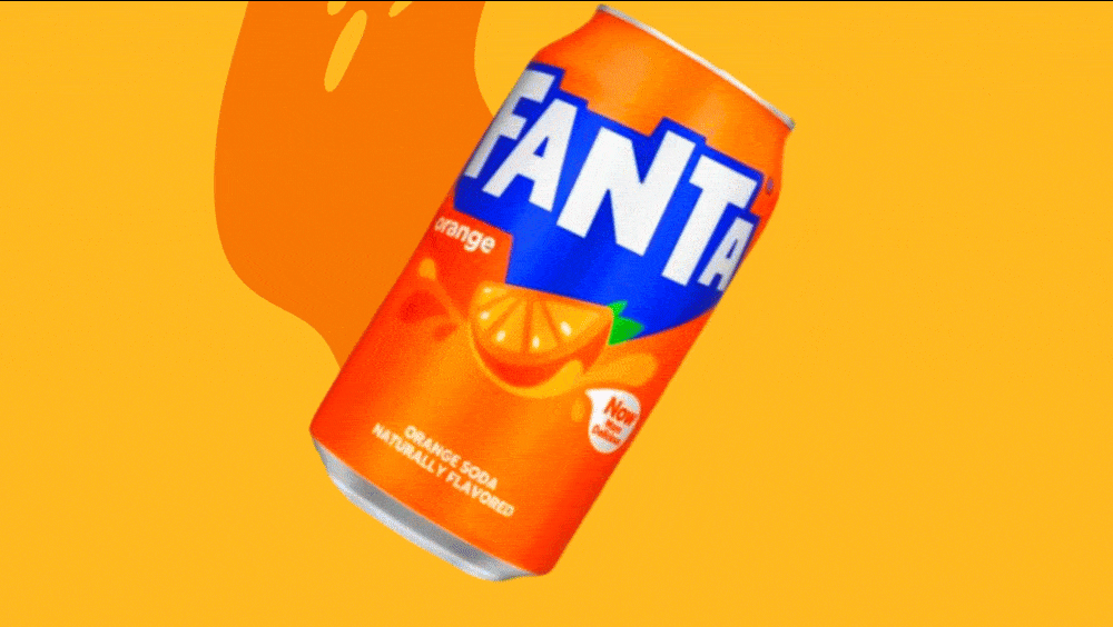 fanta logo animation