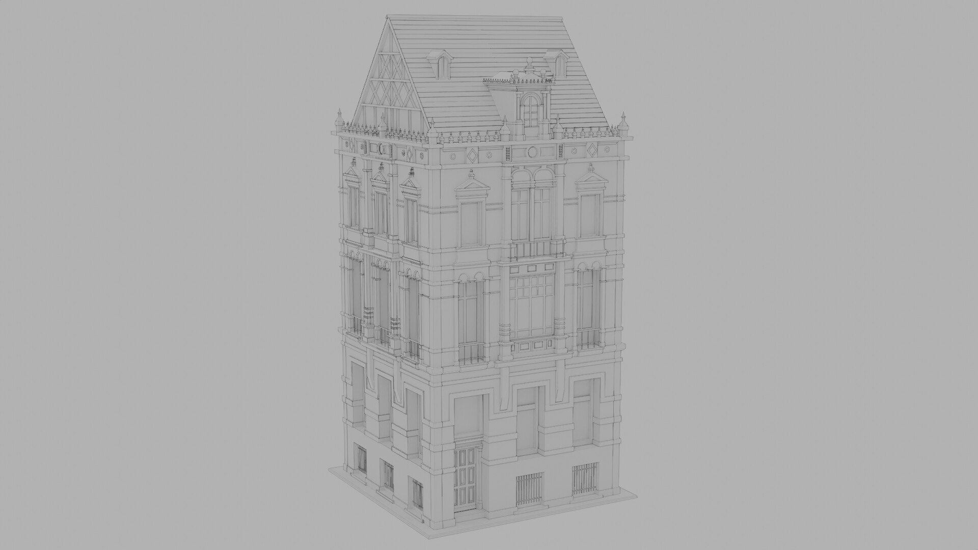 ArtStation - Victorian Inspired Building 01