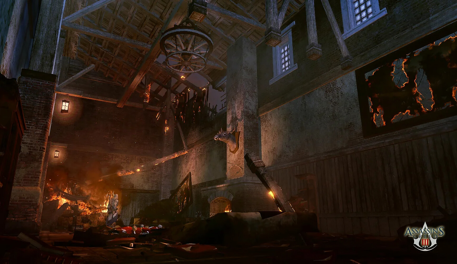 ArtStation - Fort Wolcott : Destroyed Dining Room