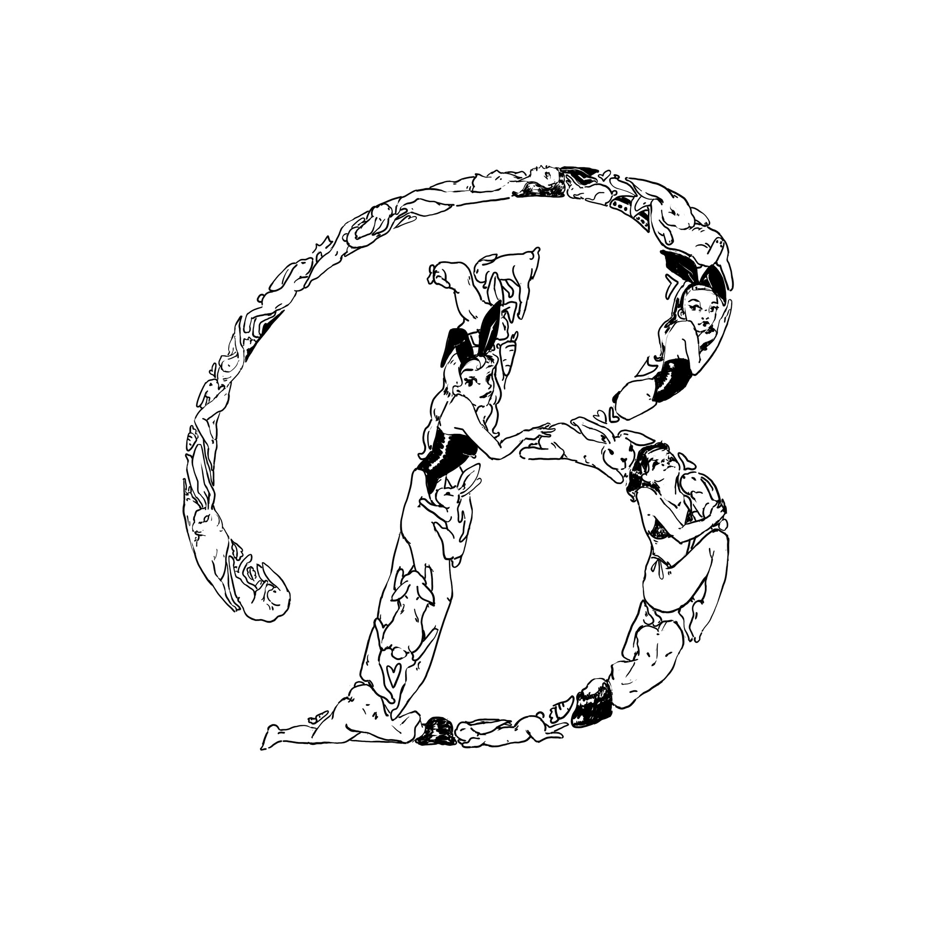 ArtStation - Sensual Alphabets - B