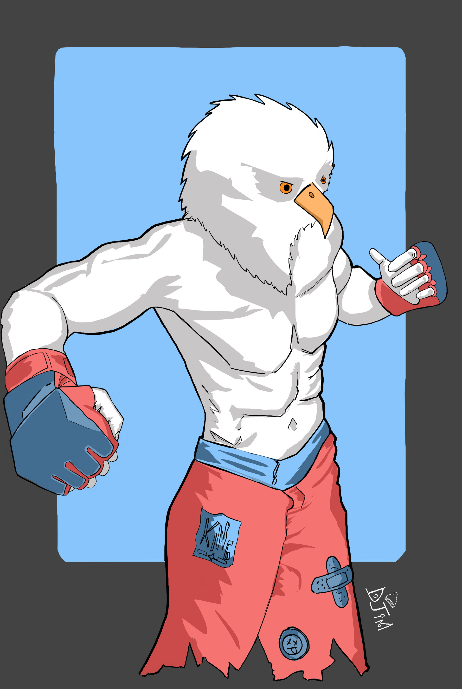 ArtStation - Boxing time ! * A word of advice : run fast