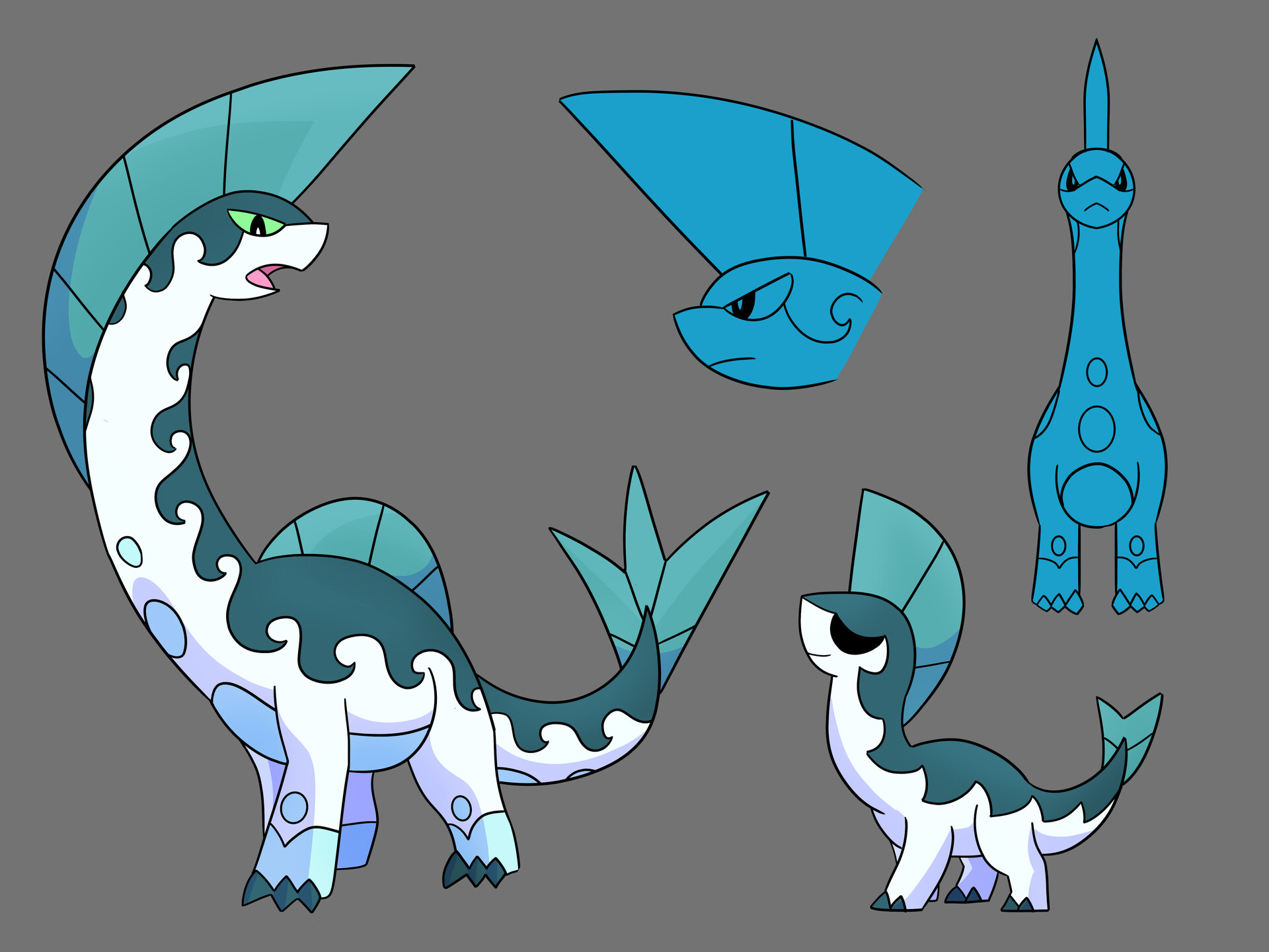 ArtStation - Dinosaur RPG Sauroposeidon