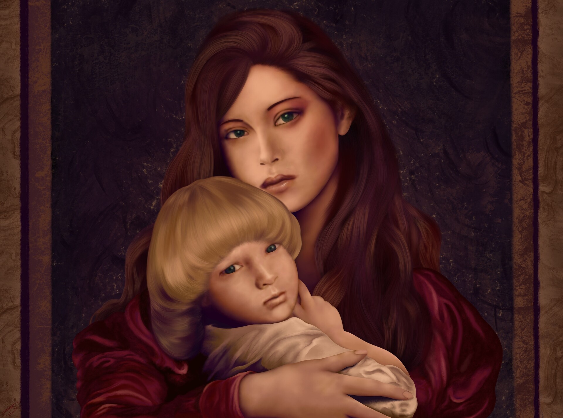 ArtStation - The Twin Prodigies, Miquella & Malenia