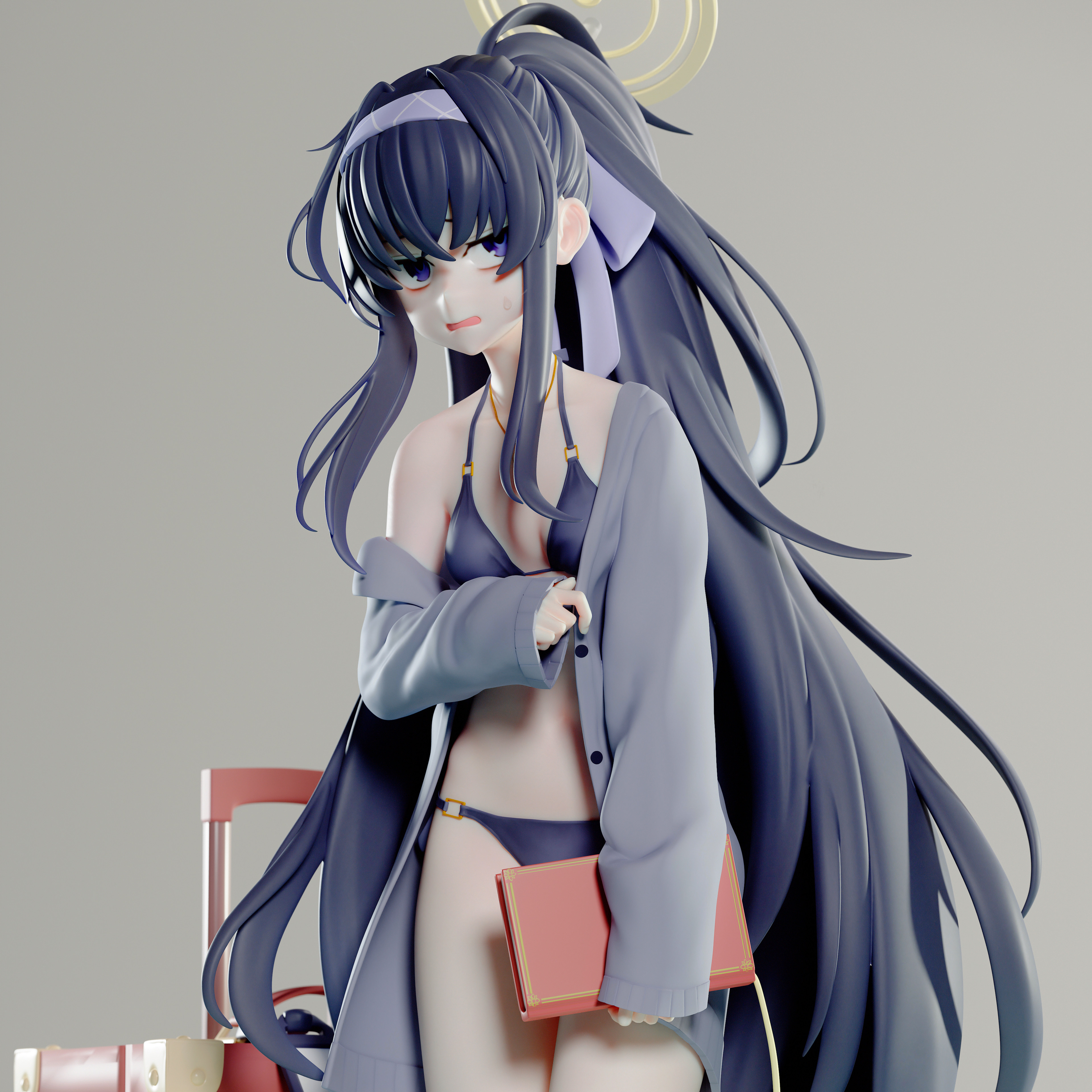 Haridasa Alves - Kozeki Ui - Swimsuit Ver. - Blue Archive