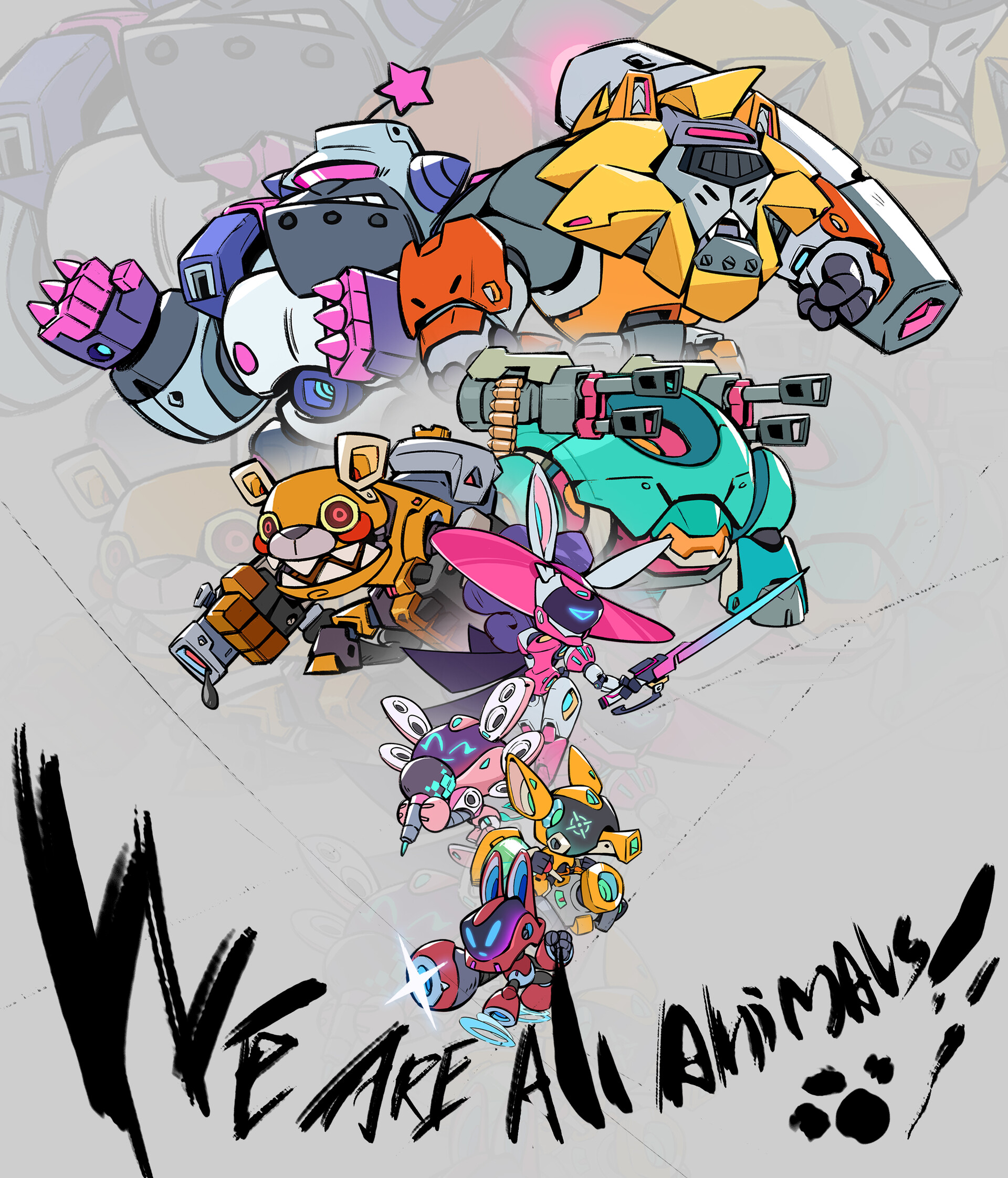 ArtStation - We are all animals!