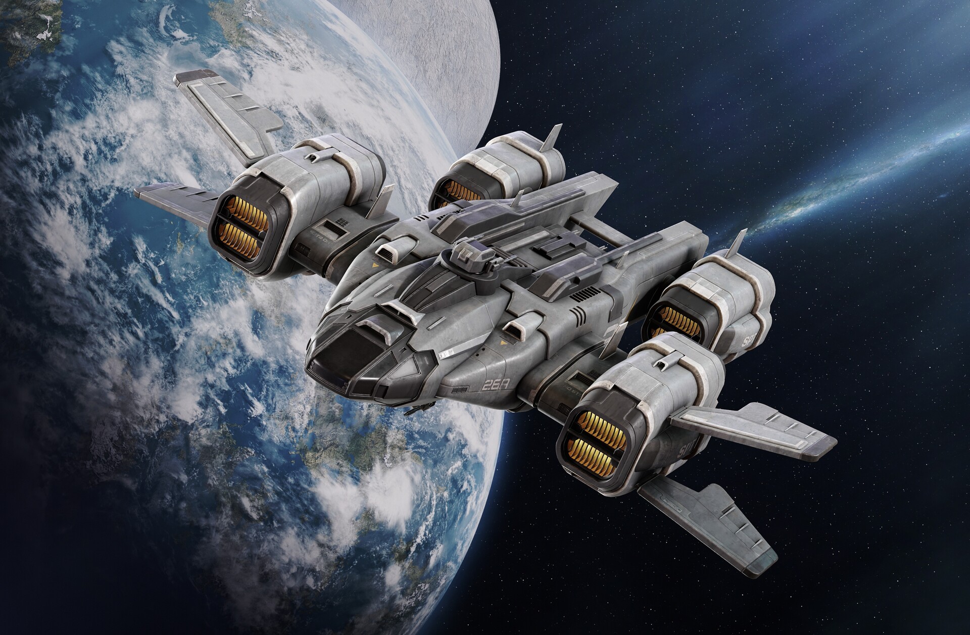 ArtStation - Transport aircraft