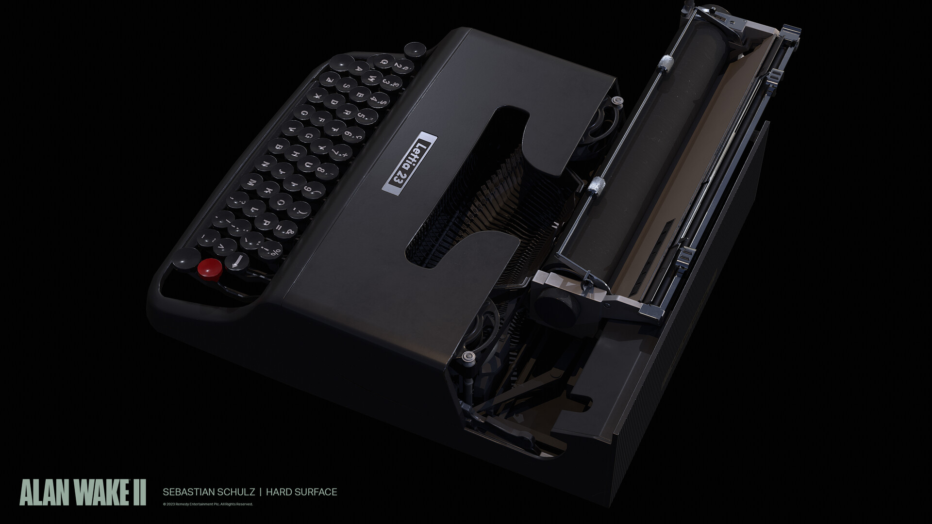 Sebastian Schulz - PROFESSIONAL - ALAN WAKE II - Alan's Typewriter
