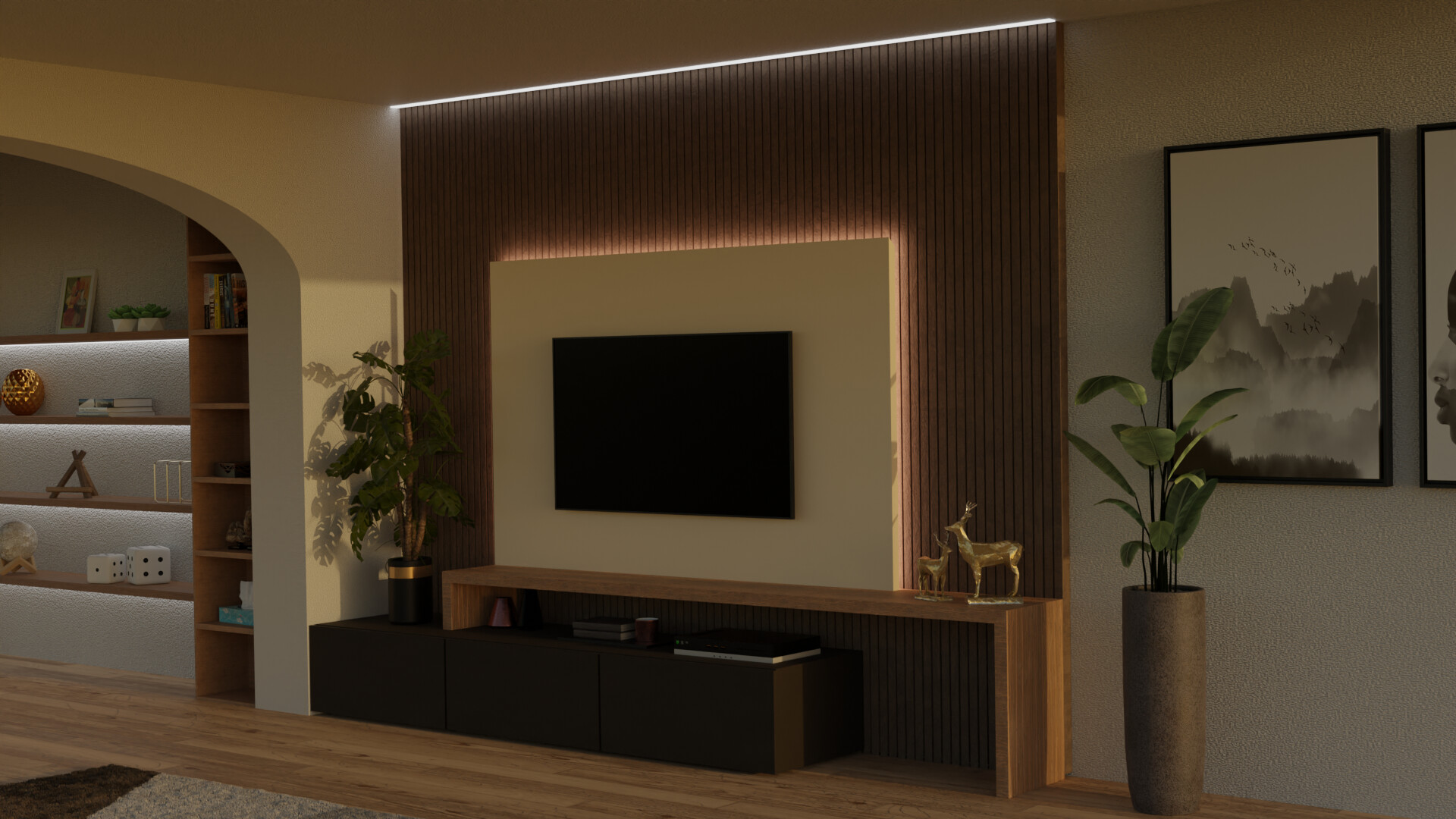 ArtStation - TV Deco