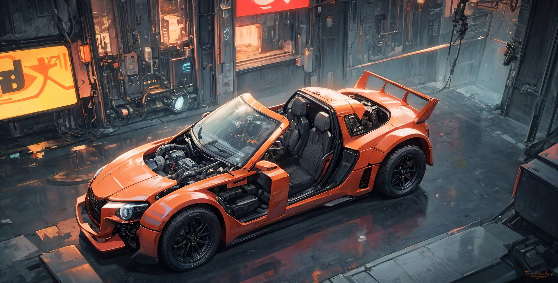 ArtStation - Cyber Car