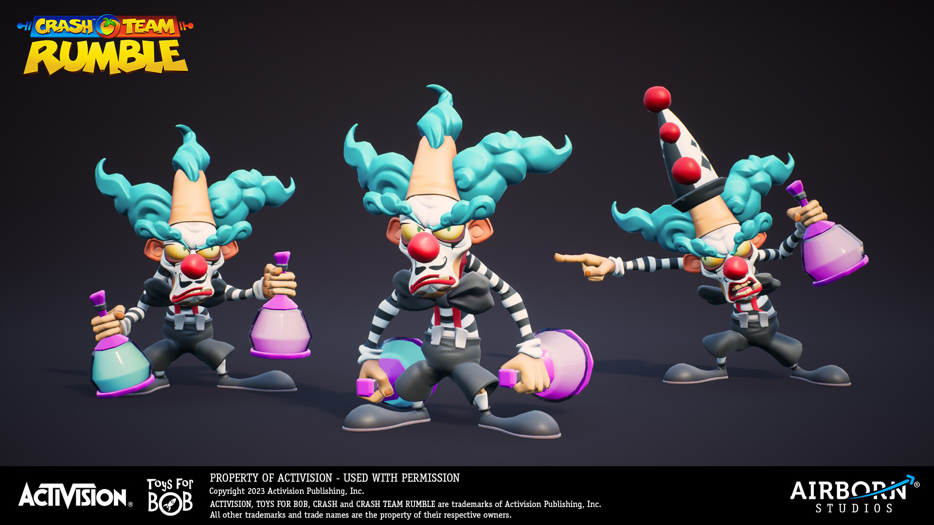 Airborn Studios - Crash Team Rumble - Clowning Around N. Brio