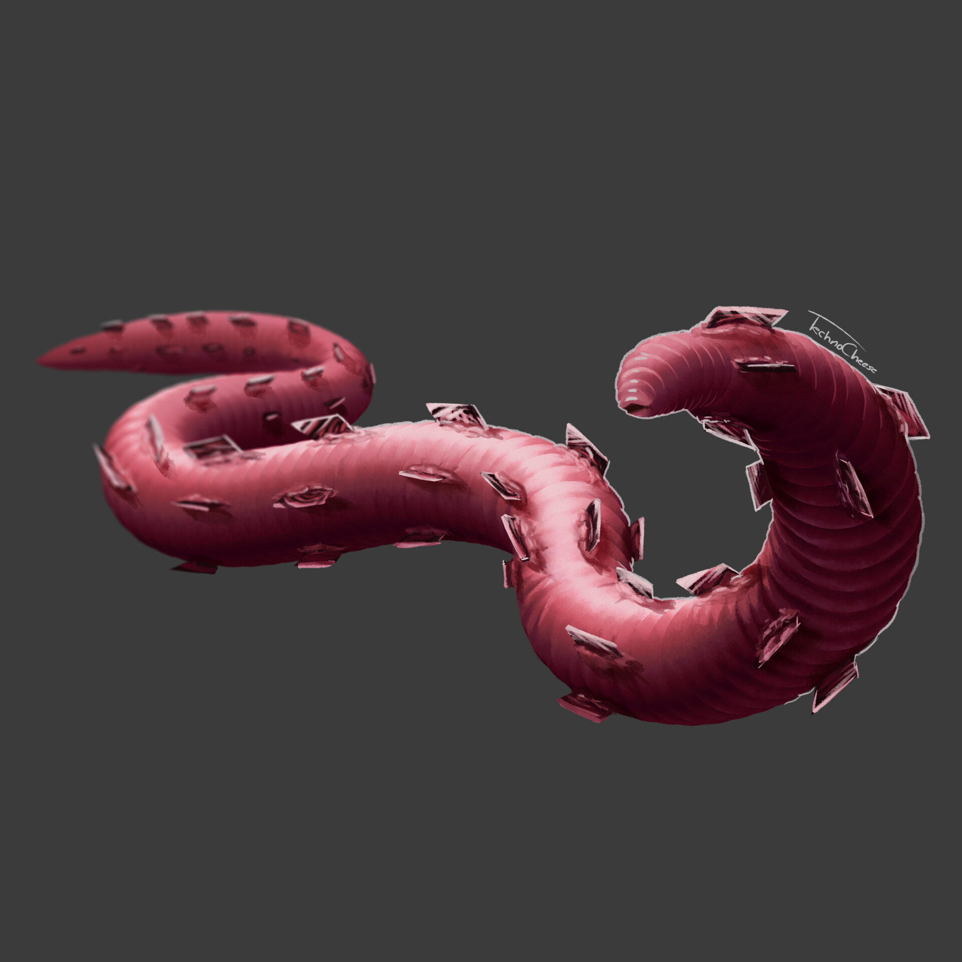 ArtStation - Flensing Worm