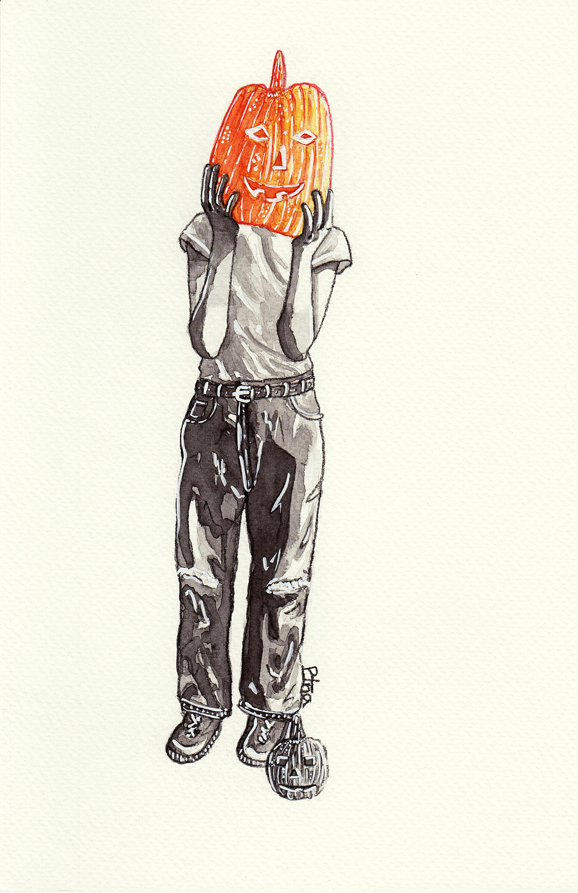 ArtStation - Pumpkin Boy.