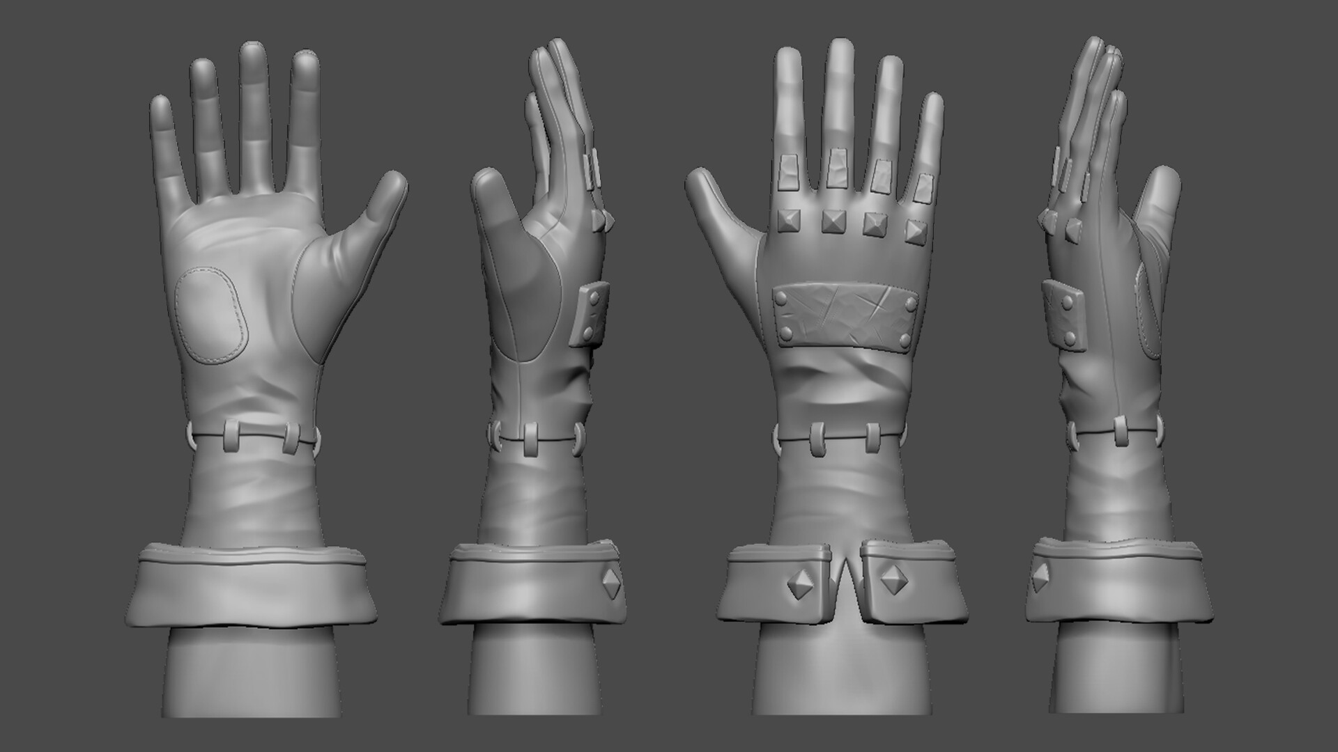 Santiago Bedoya - Stylized Gauntlet for VR