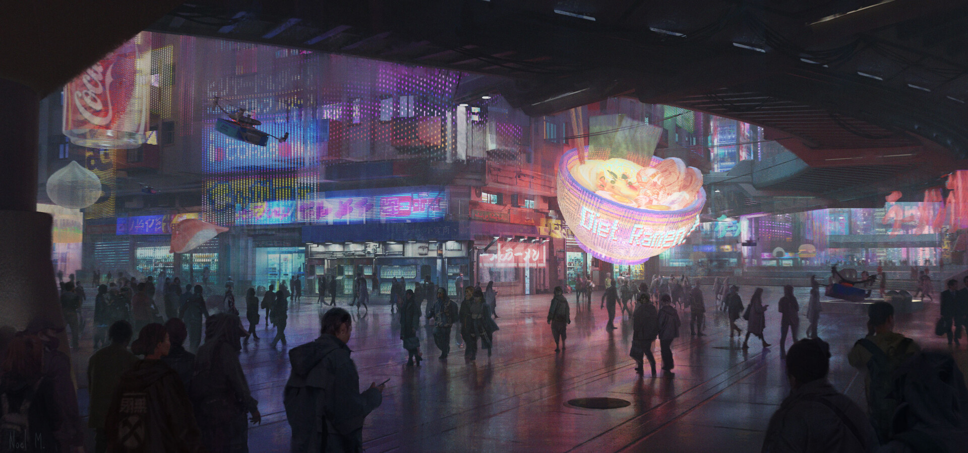 ArtStation - Neo Tokyo Exterior