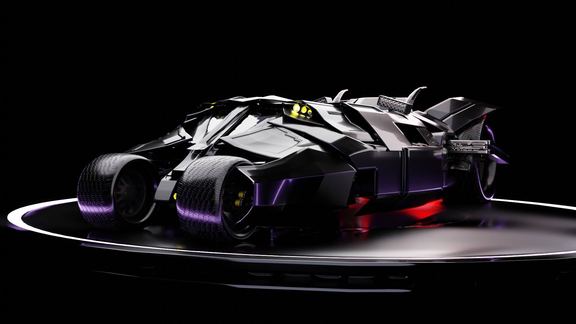 ArtStation - car of batman