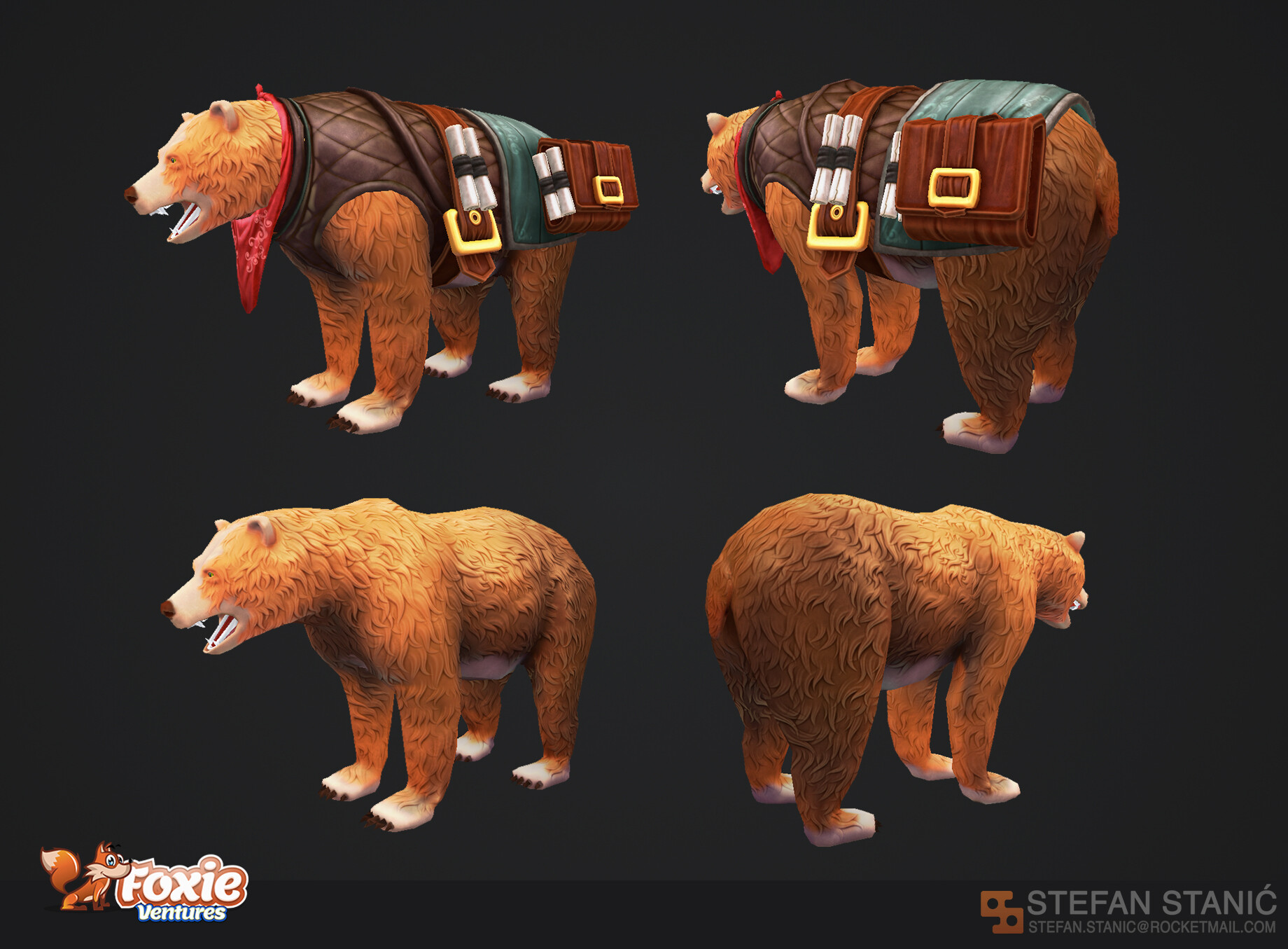 Stefan Stanic - For for "Foxie Games" for games "Wolf Tales" and "Horse ...