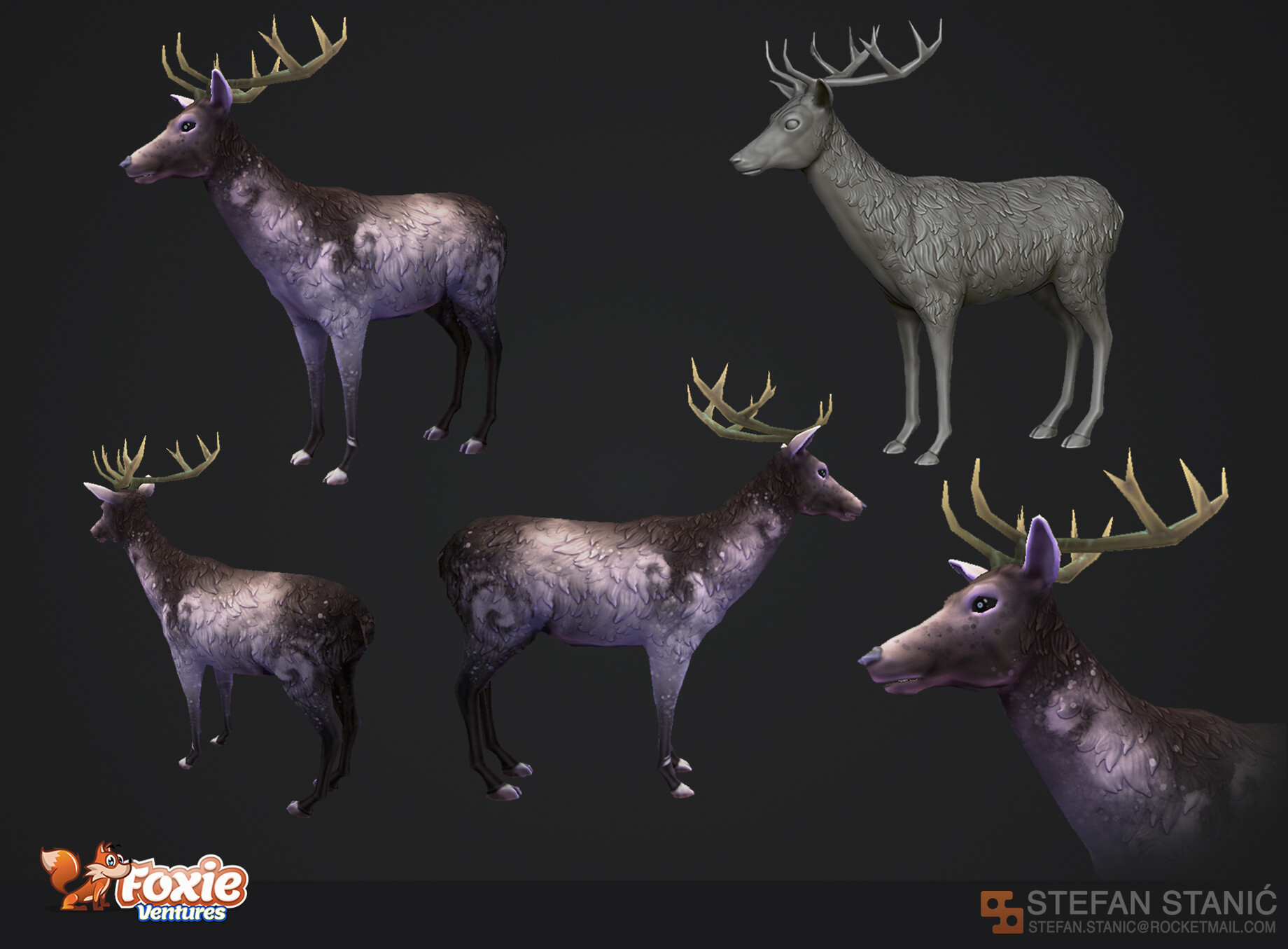 Stefan Stanic - For for "Foxie Games" for games "Wolf Tales" and "Horse ...