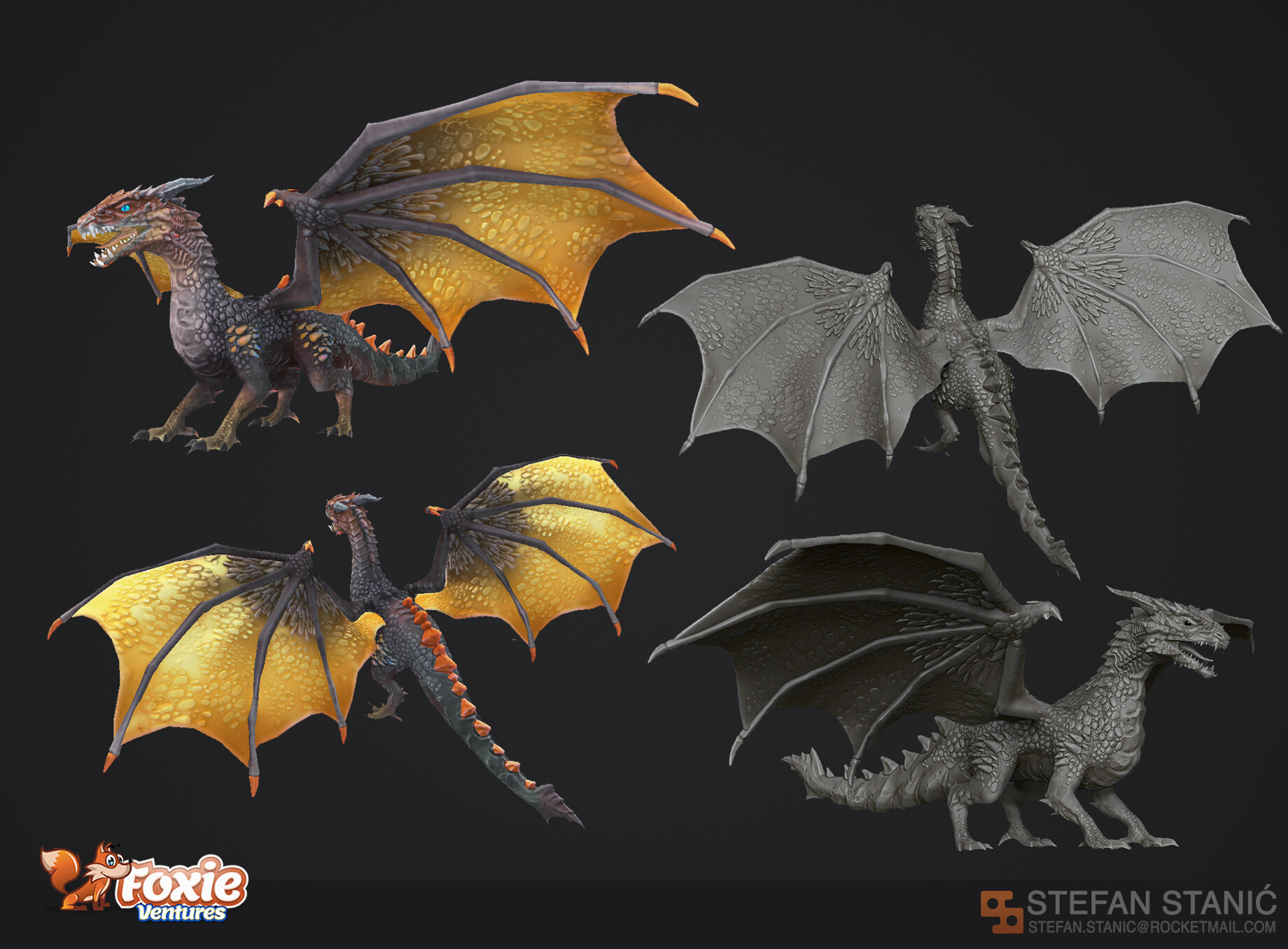 Stefan Stanic - For for "Foxie Games" for games "Wolf Tales" and "Horse Riding Tales"