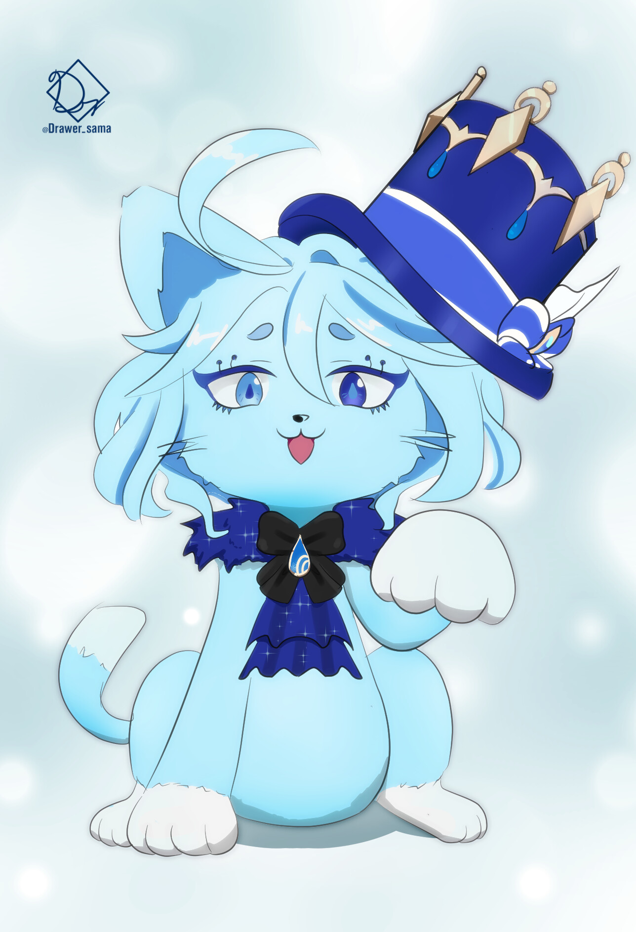 ArtStation - Furina Cat