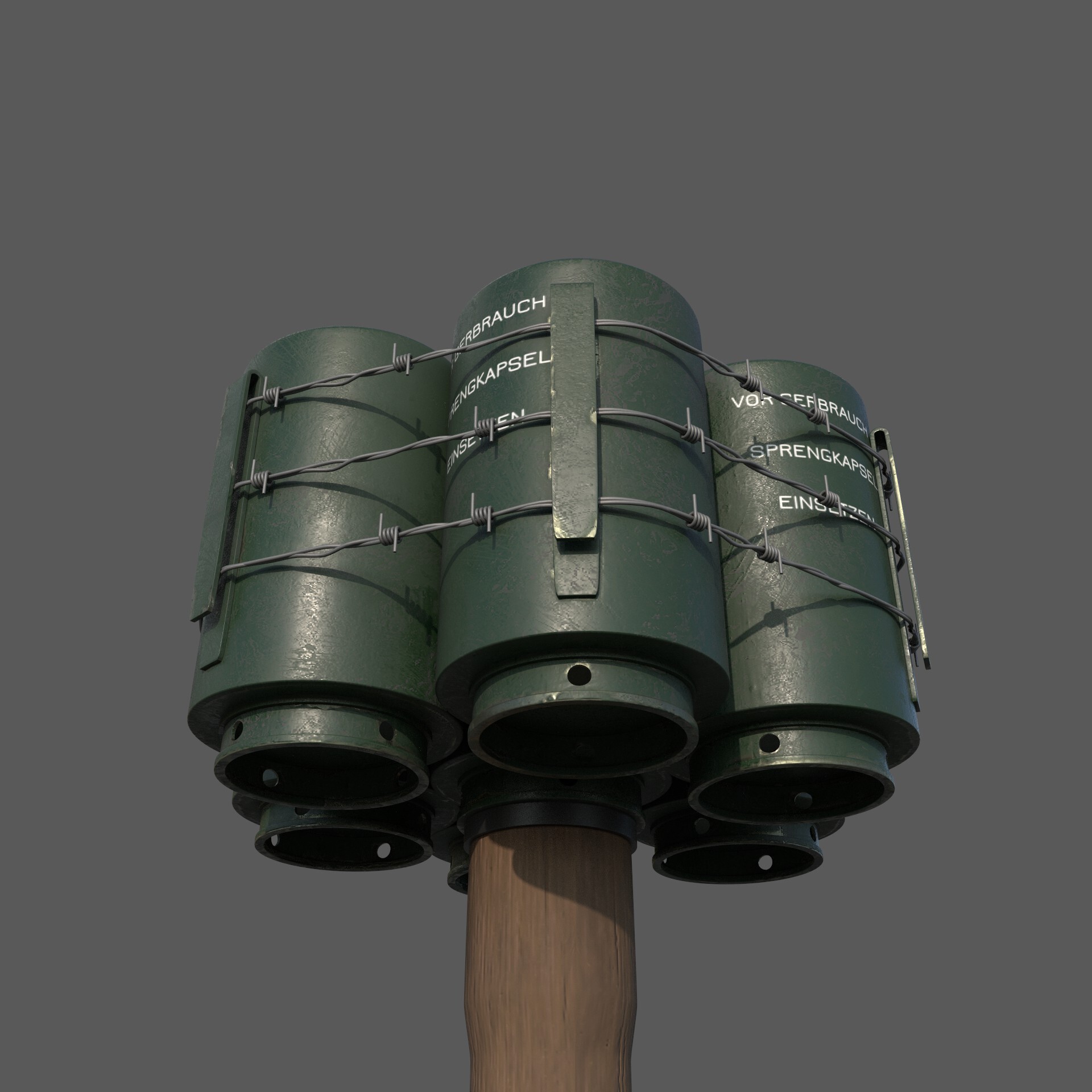 ArtStation - Ww2 German Anti-tank grenade