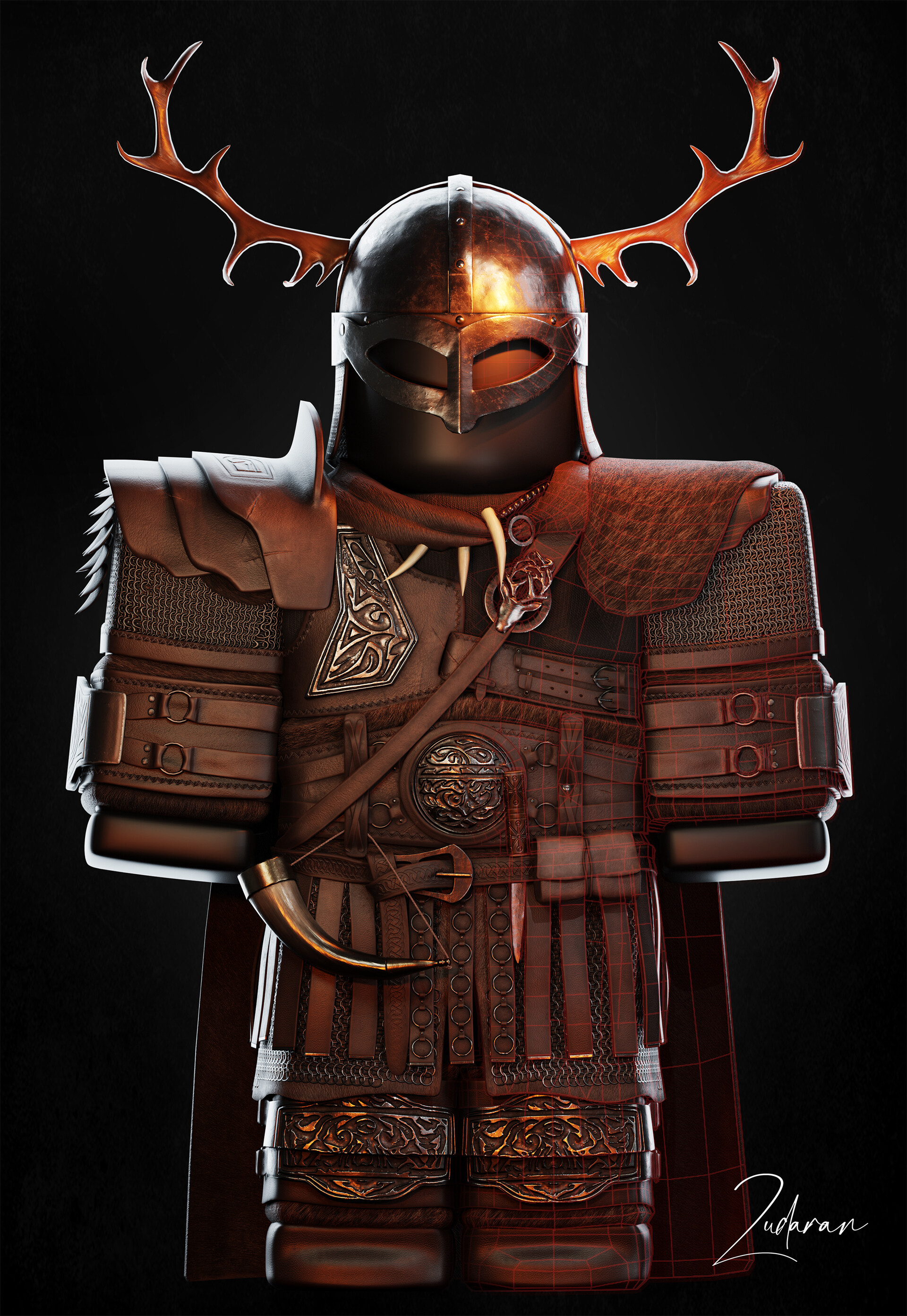 ArtStation - Fantasy Viking Morph [ROBLOX]