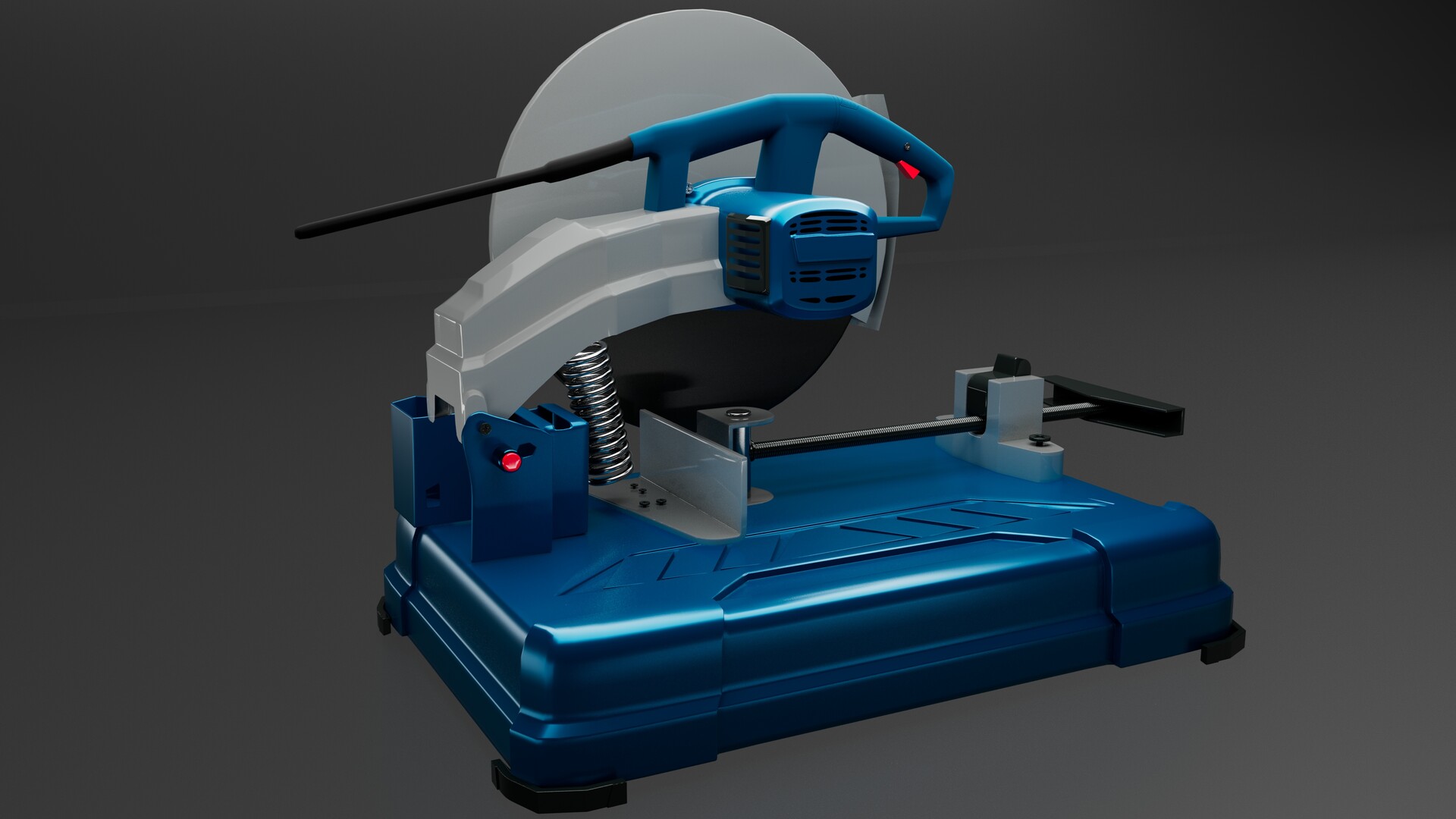 ArtStation - Corded Electric Metal Chop Saw 3d modelling and texturing
