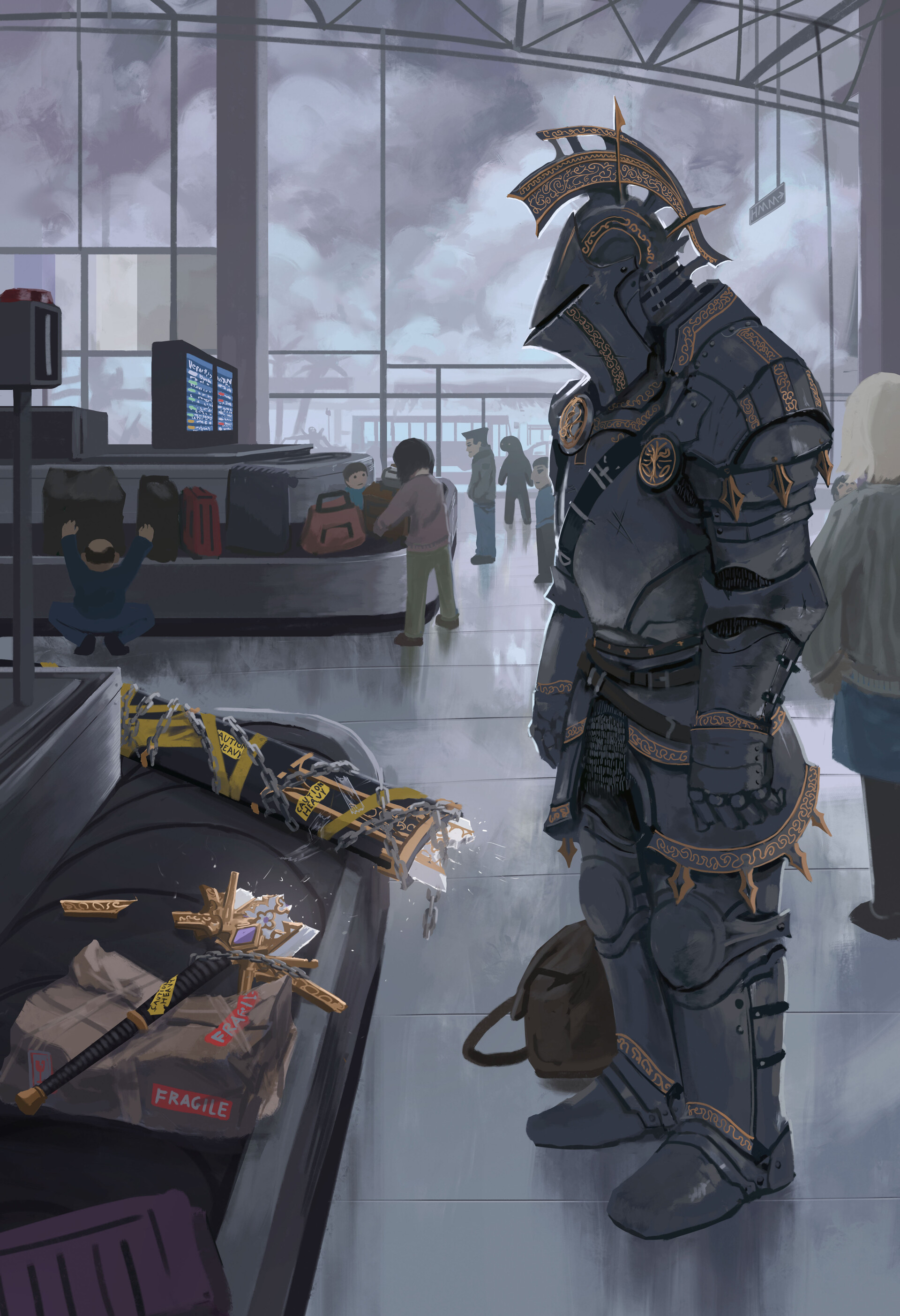 ArtStation - Legendary Holy Blade