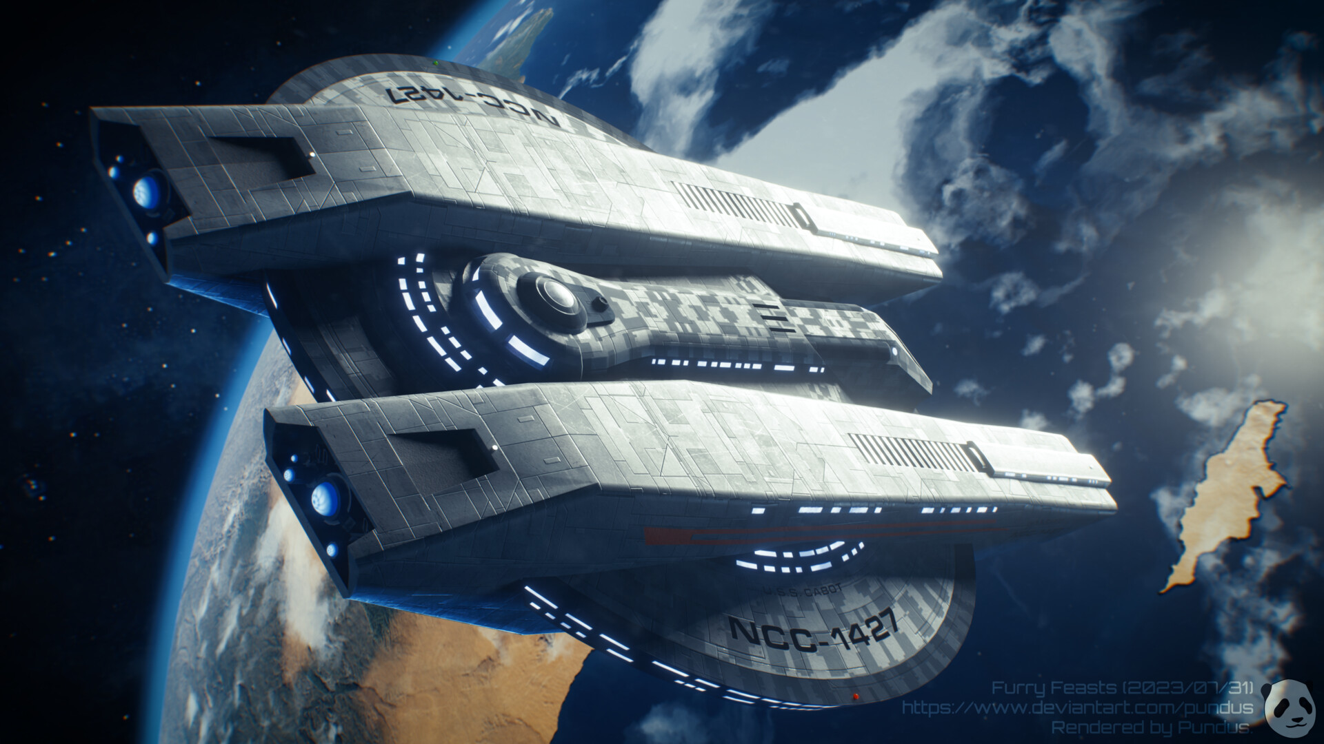 Keene Sin - Star Trek - Magee-Class Fanart