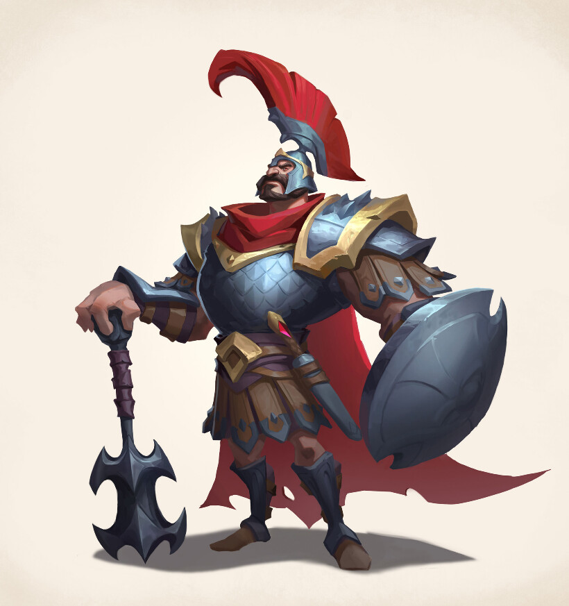Dani Spaargaren - Stylized Roman Soldier