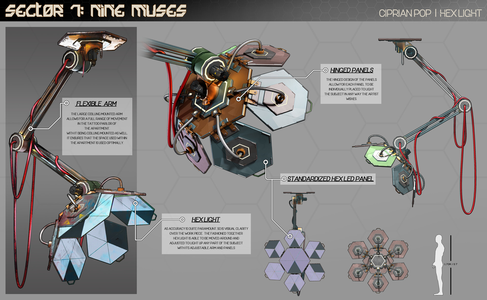 Ciprian Pop - Sector 7: Nine Muses Main Props