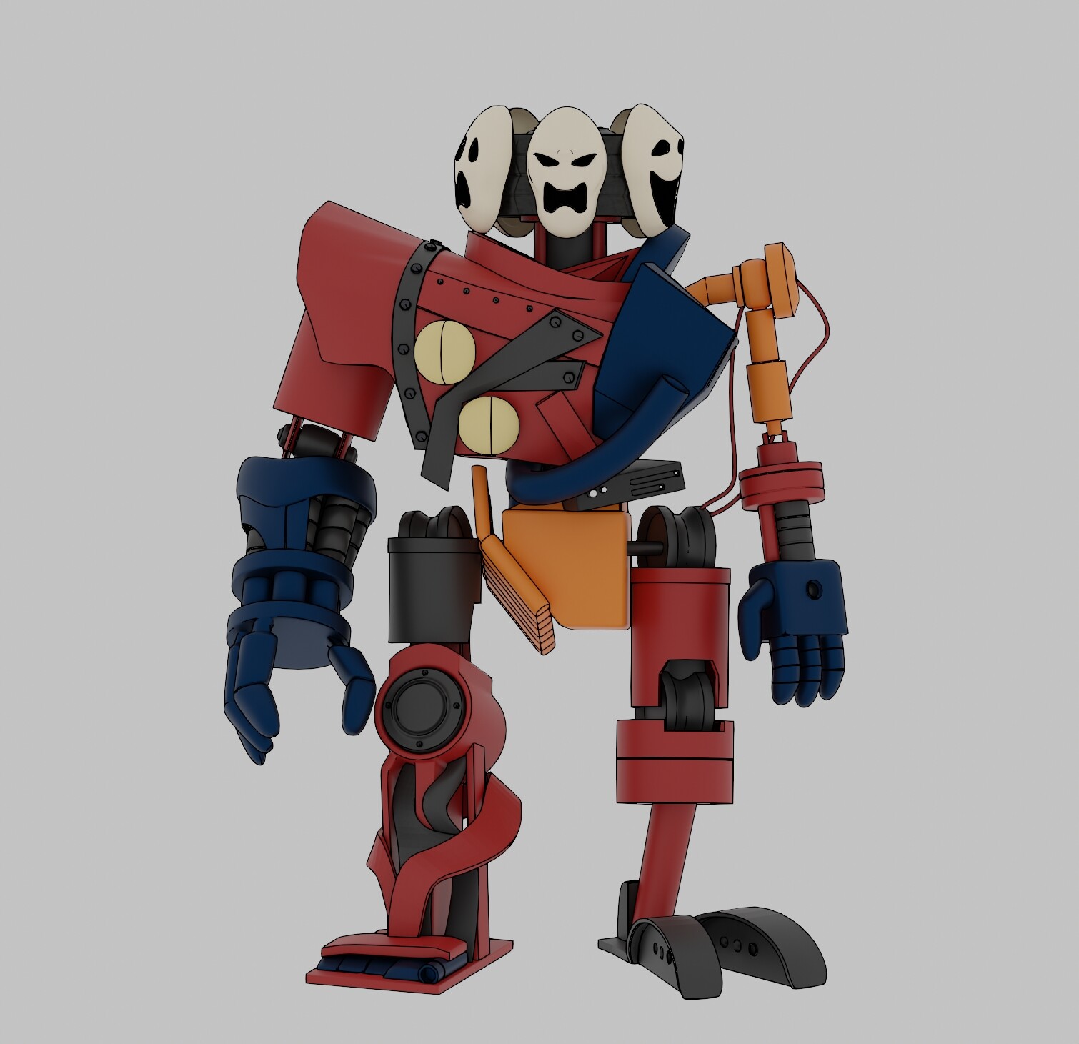 ArtStation - Nano Robot - Teenage Mutant Ninja Turtles (Blender)