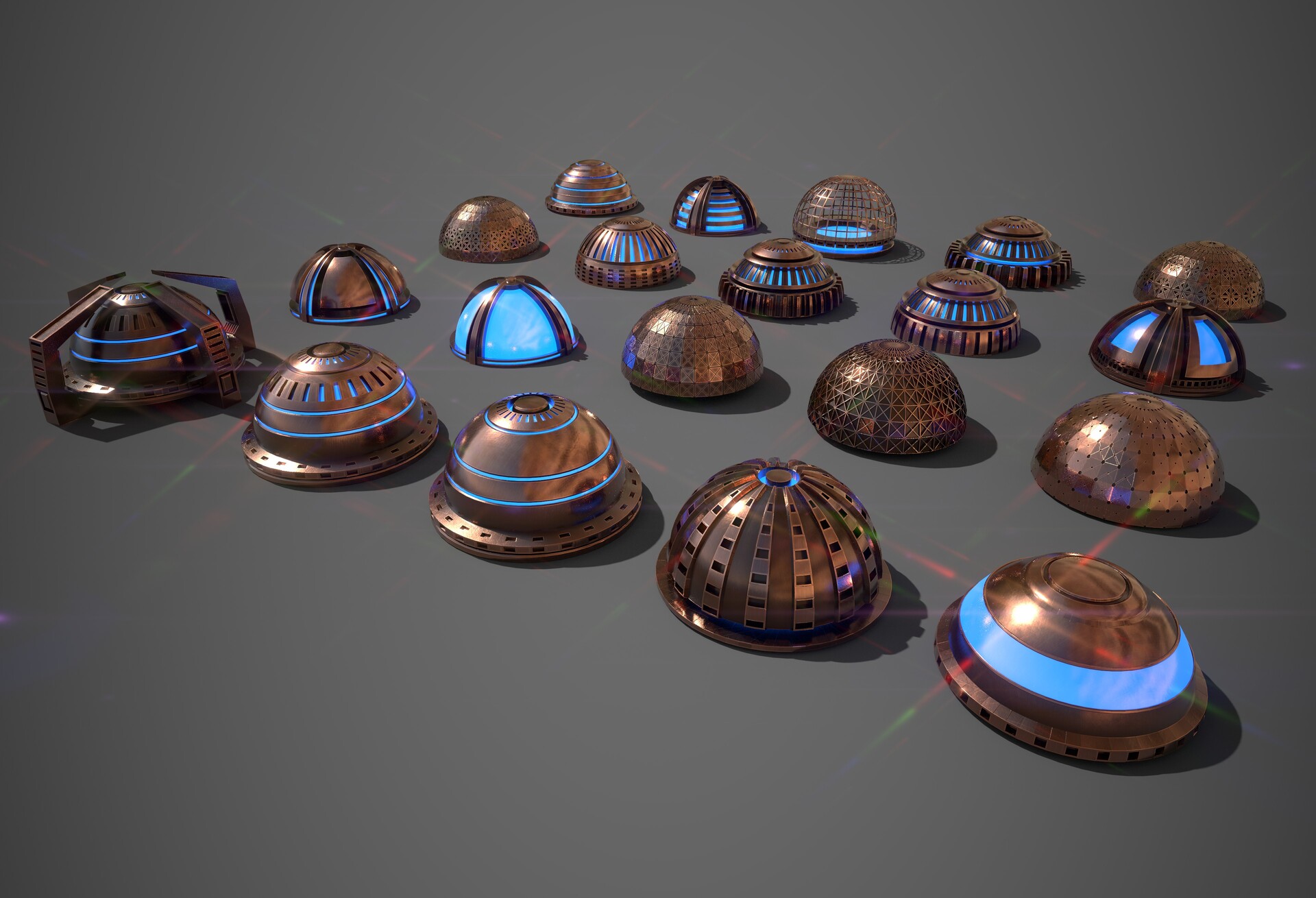 ArtStation - Sci-Fi Dome Collection