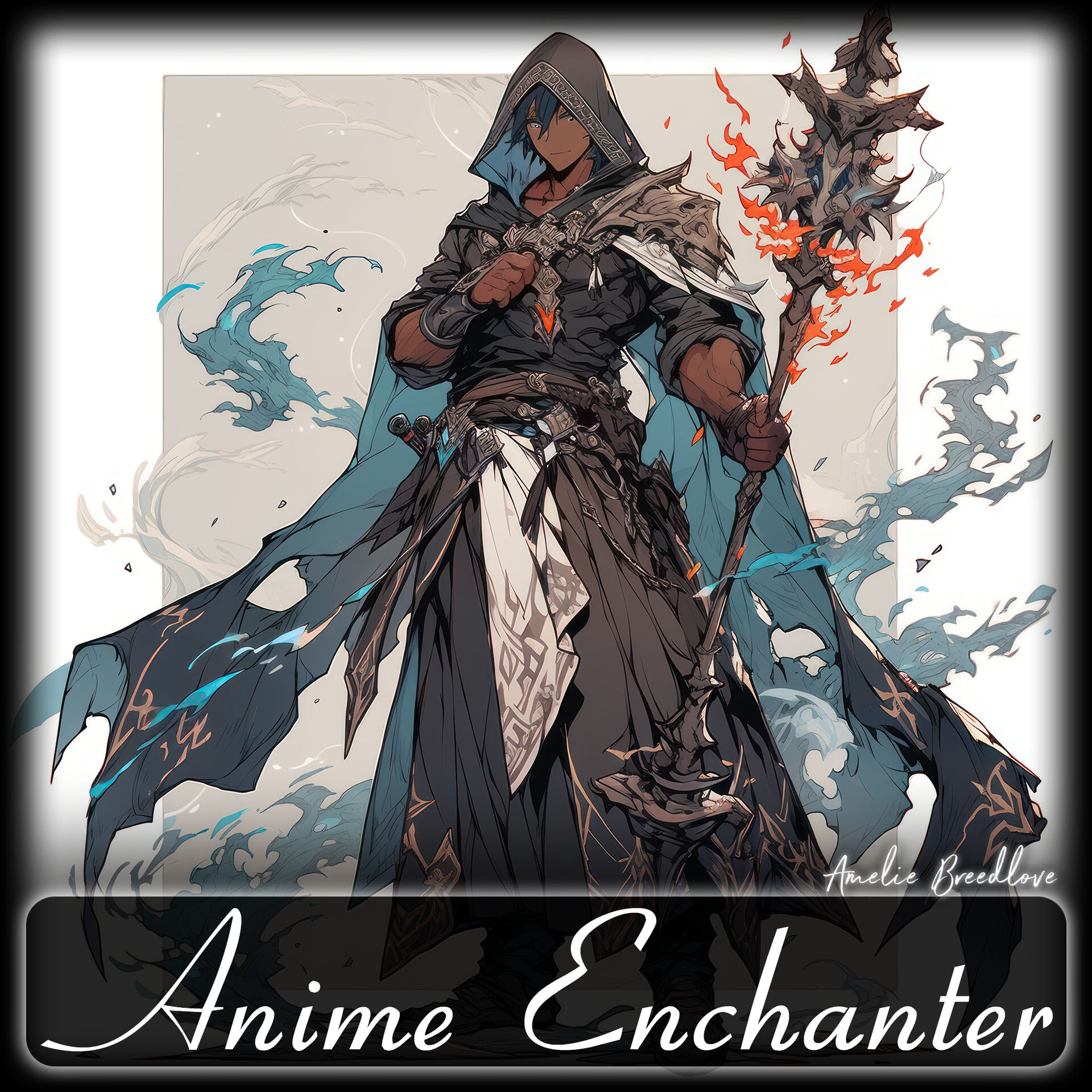 ArtStation - 200 Anime Enchanter (Full Body) Reference Pack | 4K | v.44