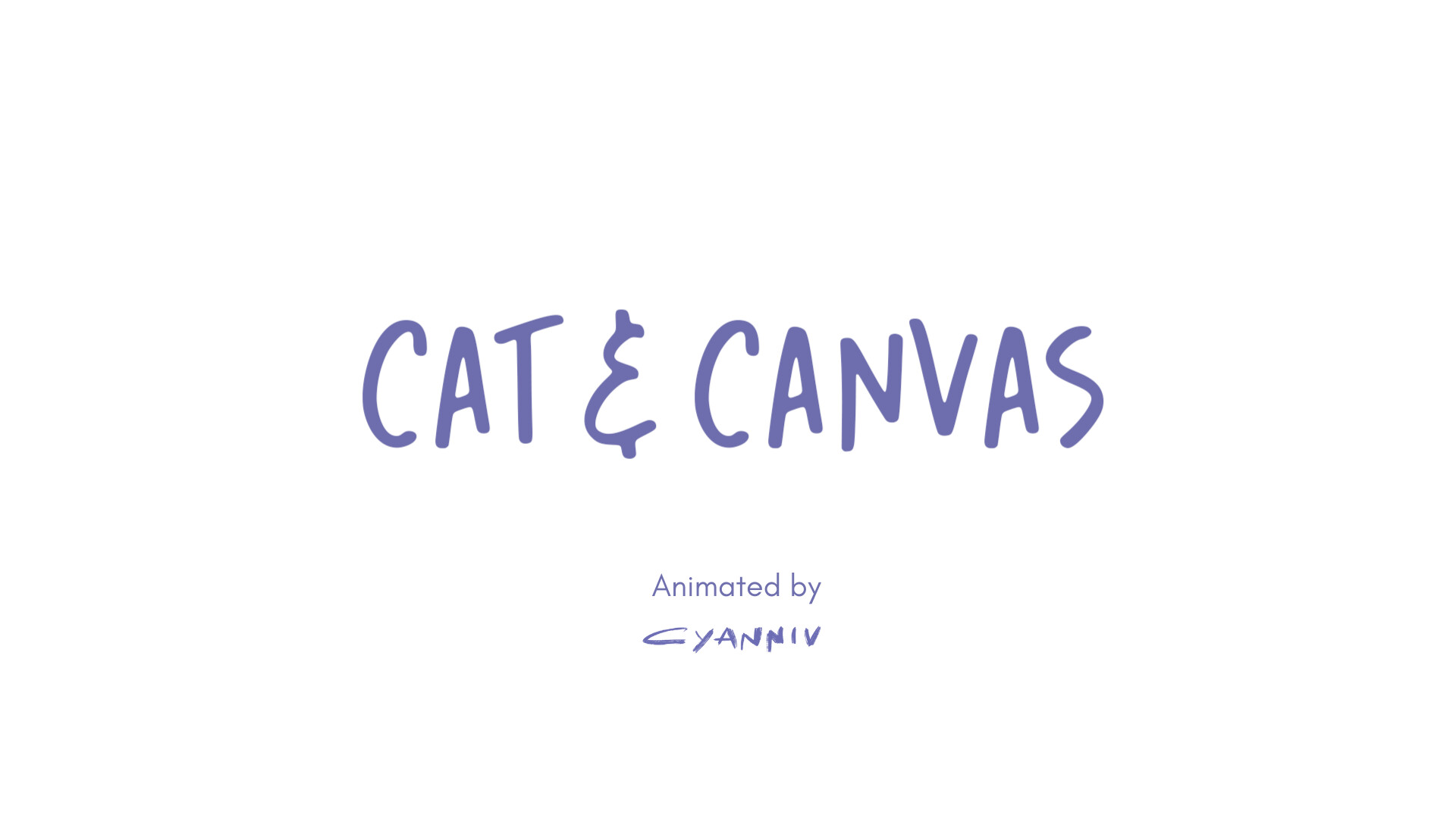 ArtStation - Cat & Canvas | Animated Short