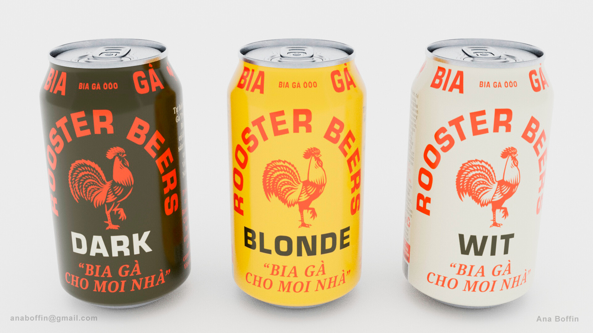 ArtStation - Rooster Beer 3D Model