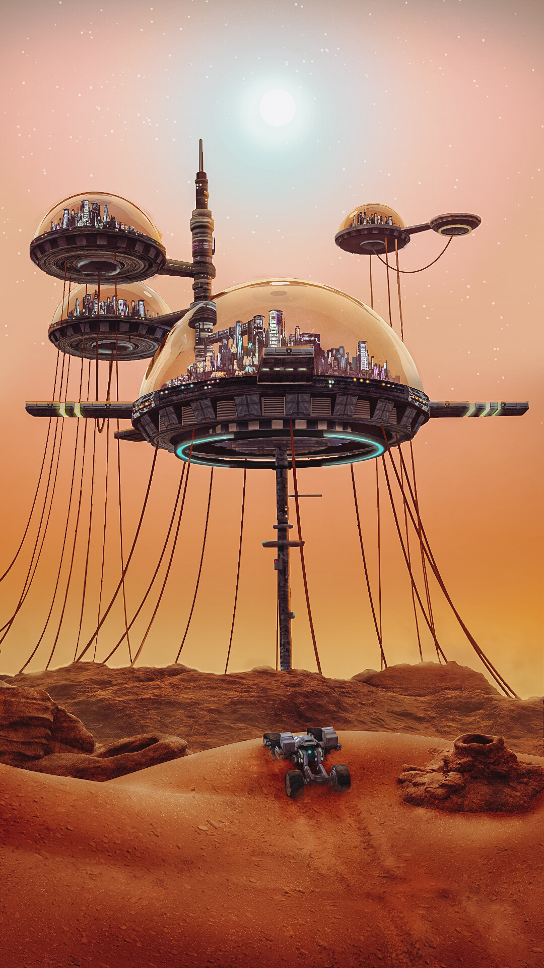 ArtStation - City on Mars