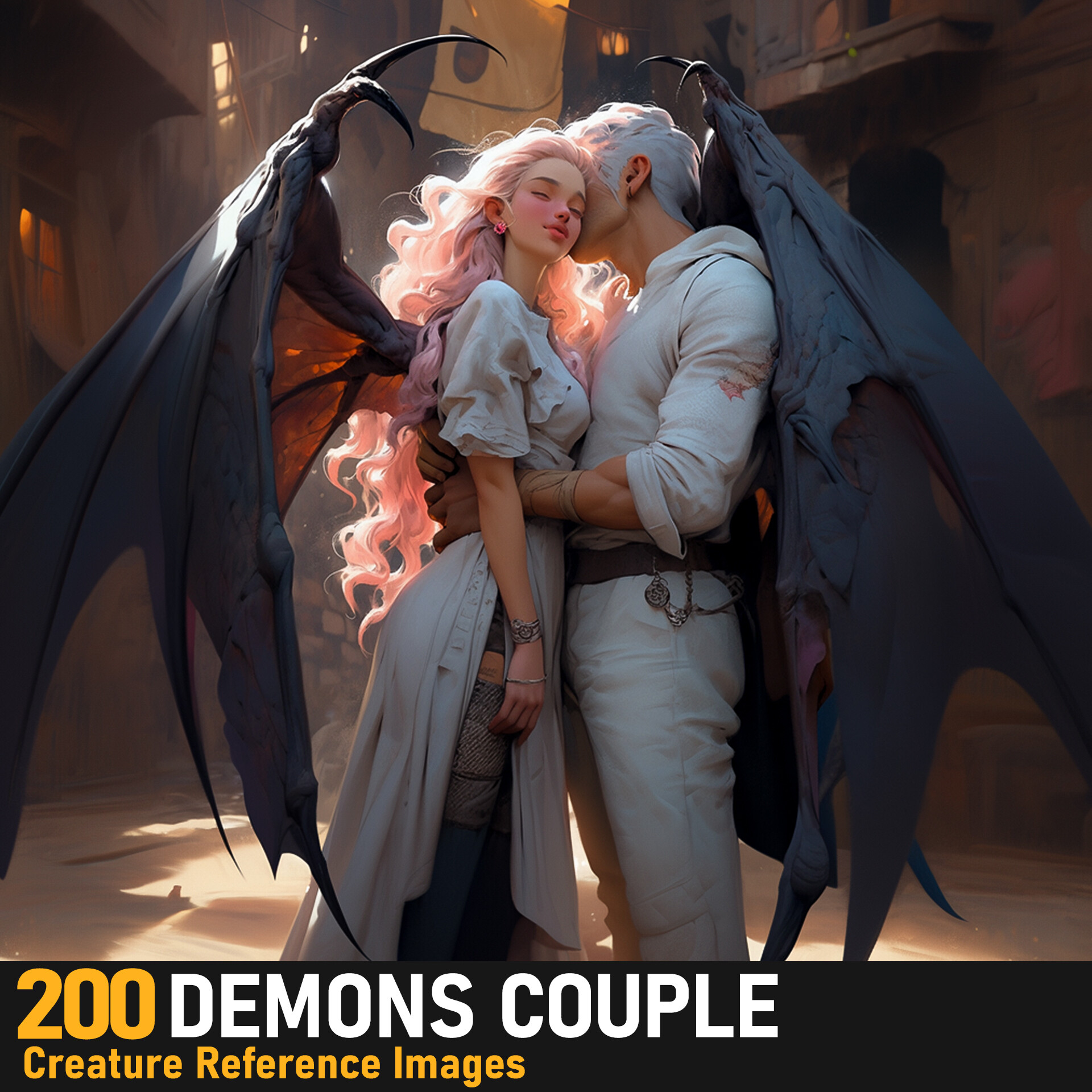 ArtStation - Demons Couple | 4K Reference Images