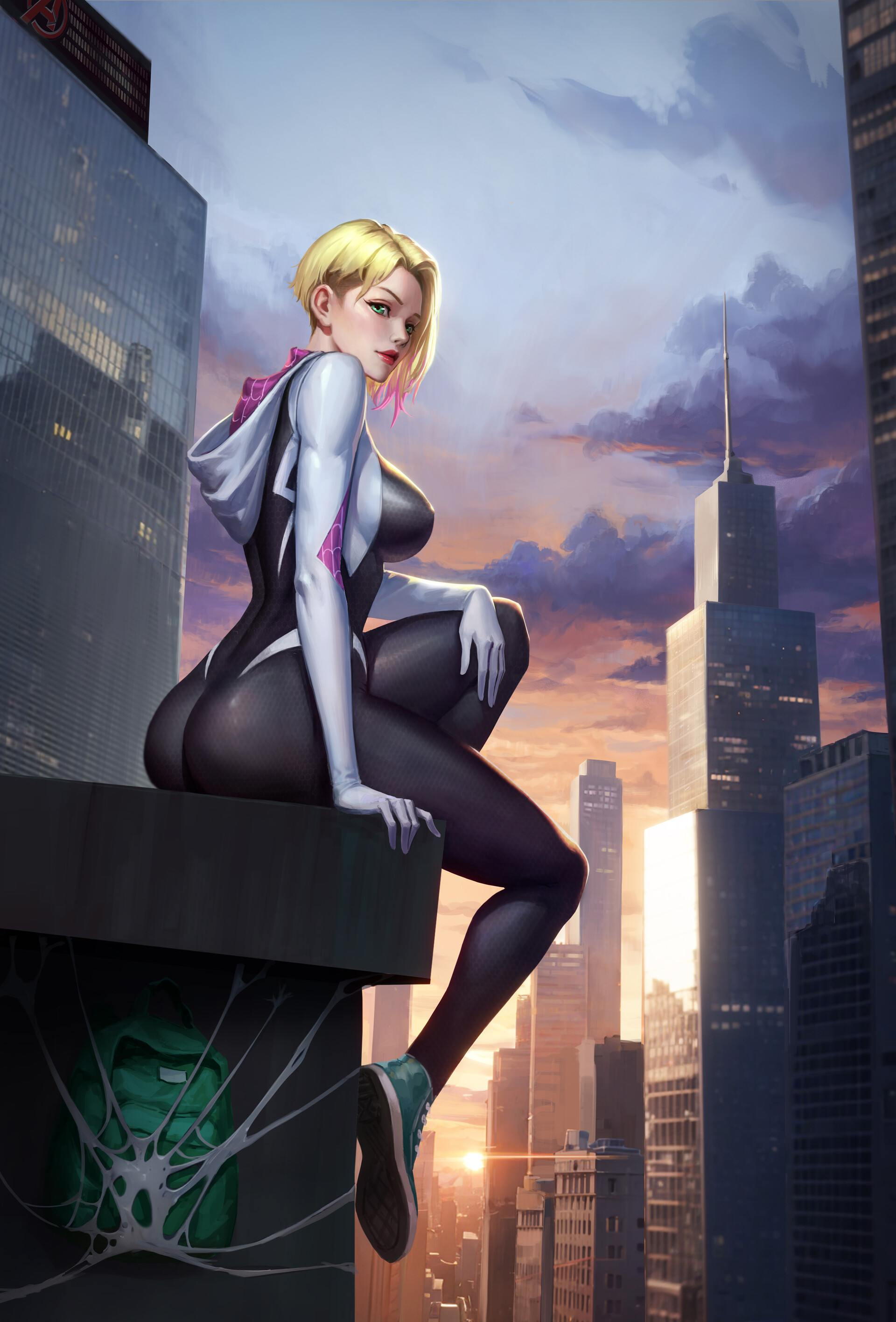 ArtStation - Gwen Stacy的同人插画