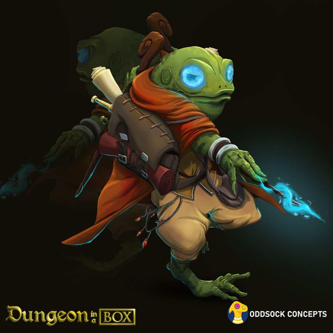 Oddsock Concepts - Apprentice Frog