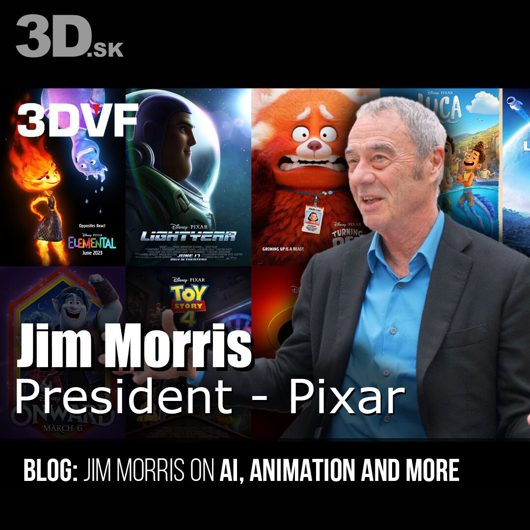 3D.SK - Interview with Pixar CEO Jim Morris!