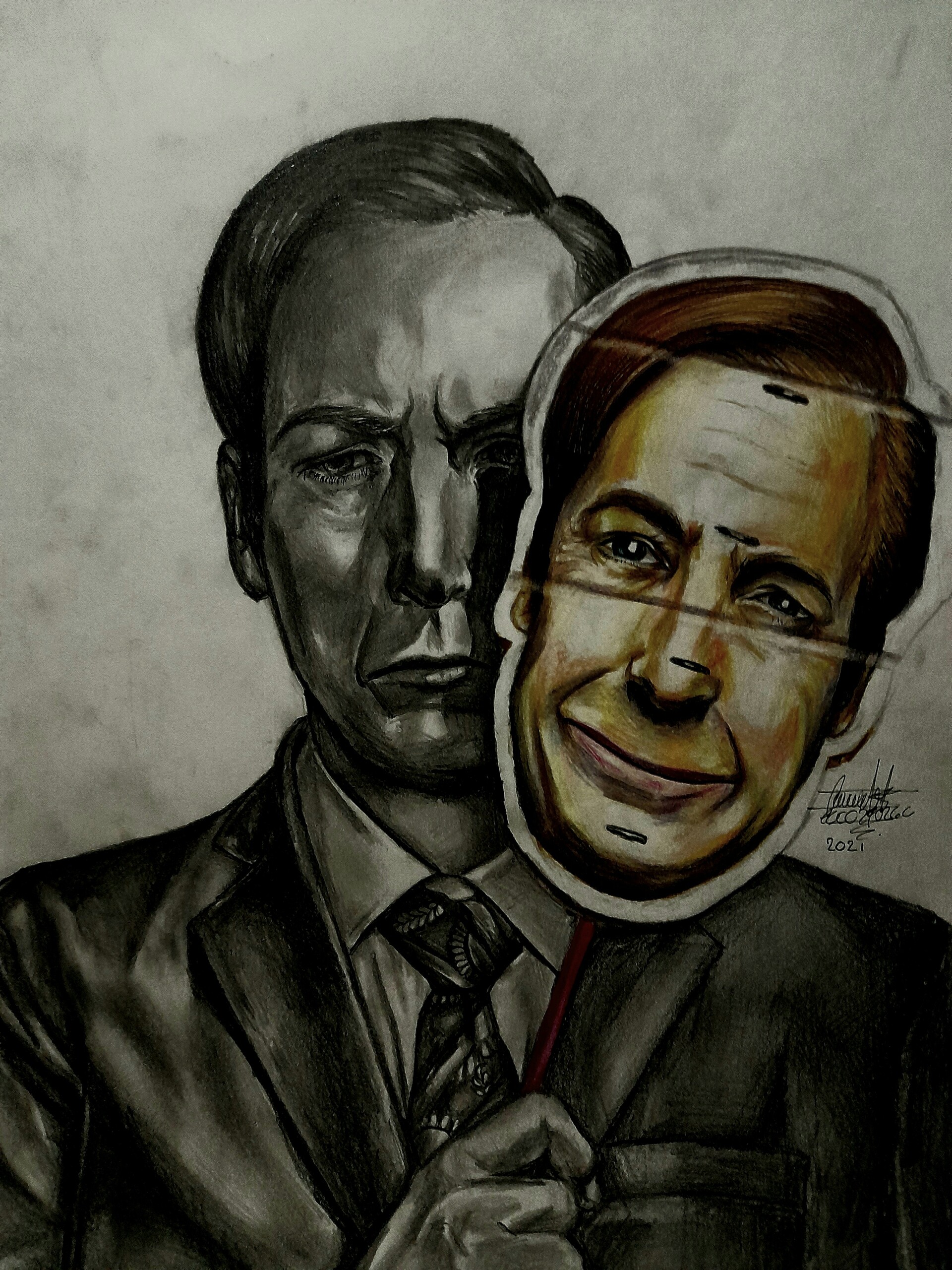 ArtStation - THE MASK- BETTER CALL SAUL