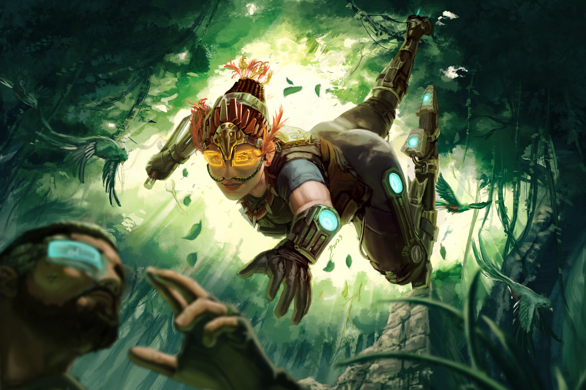 ArtStation - Jungle Ambush