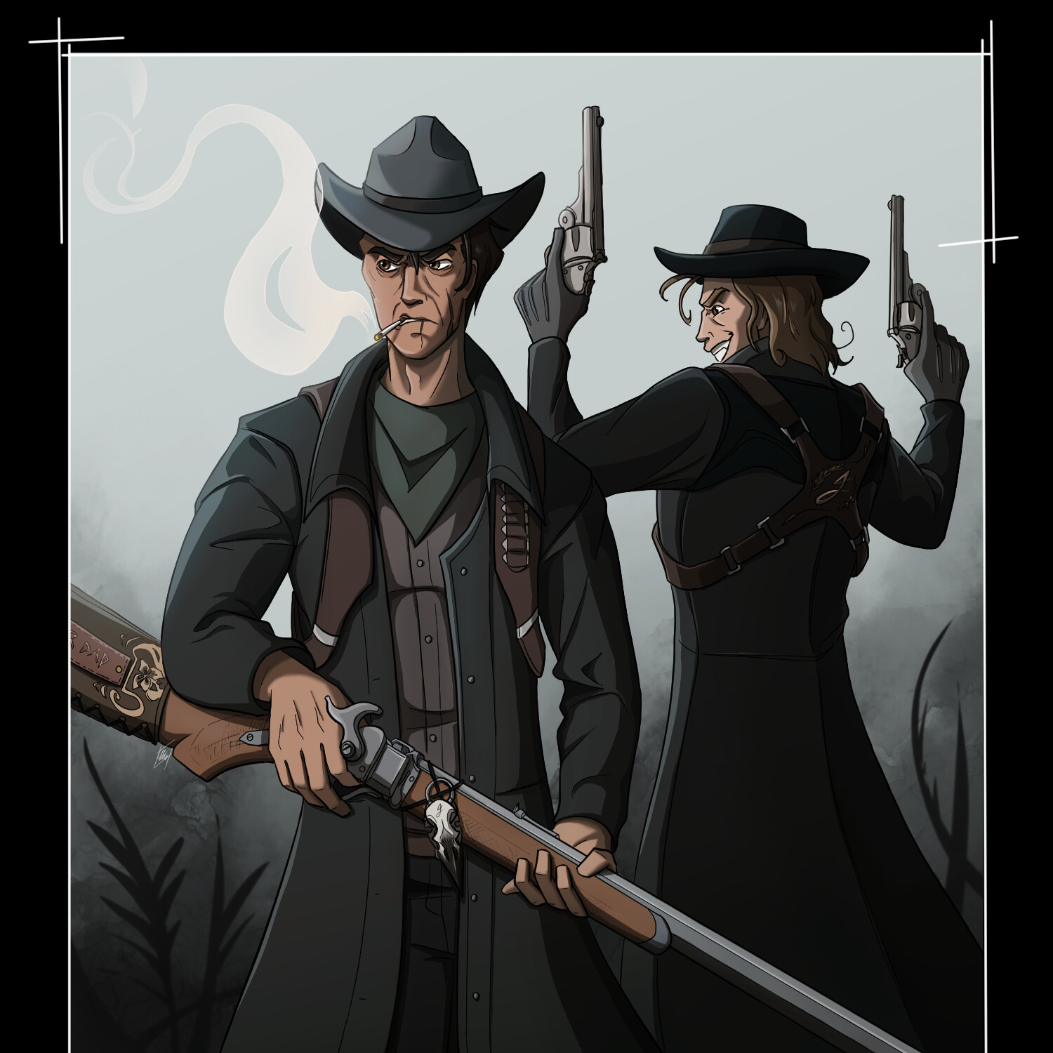 Elizabeth Rei "Wim" Pulanco - Huntober 2023 Illustrations