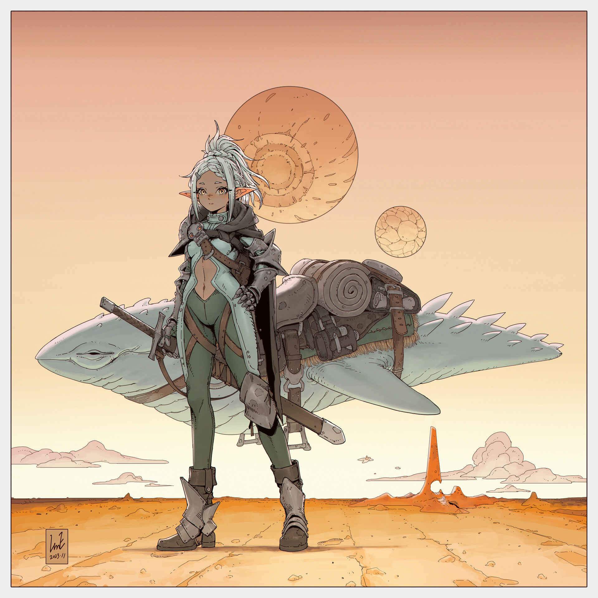 ArtStation - fantasy knight