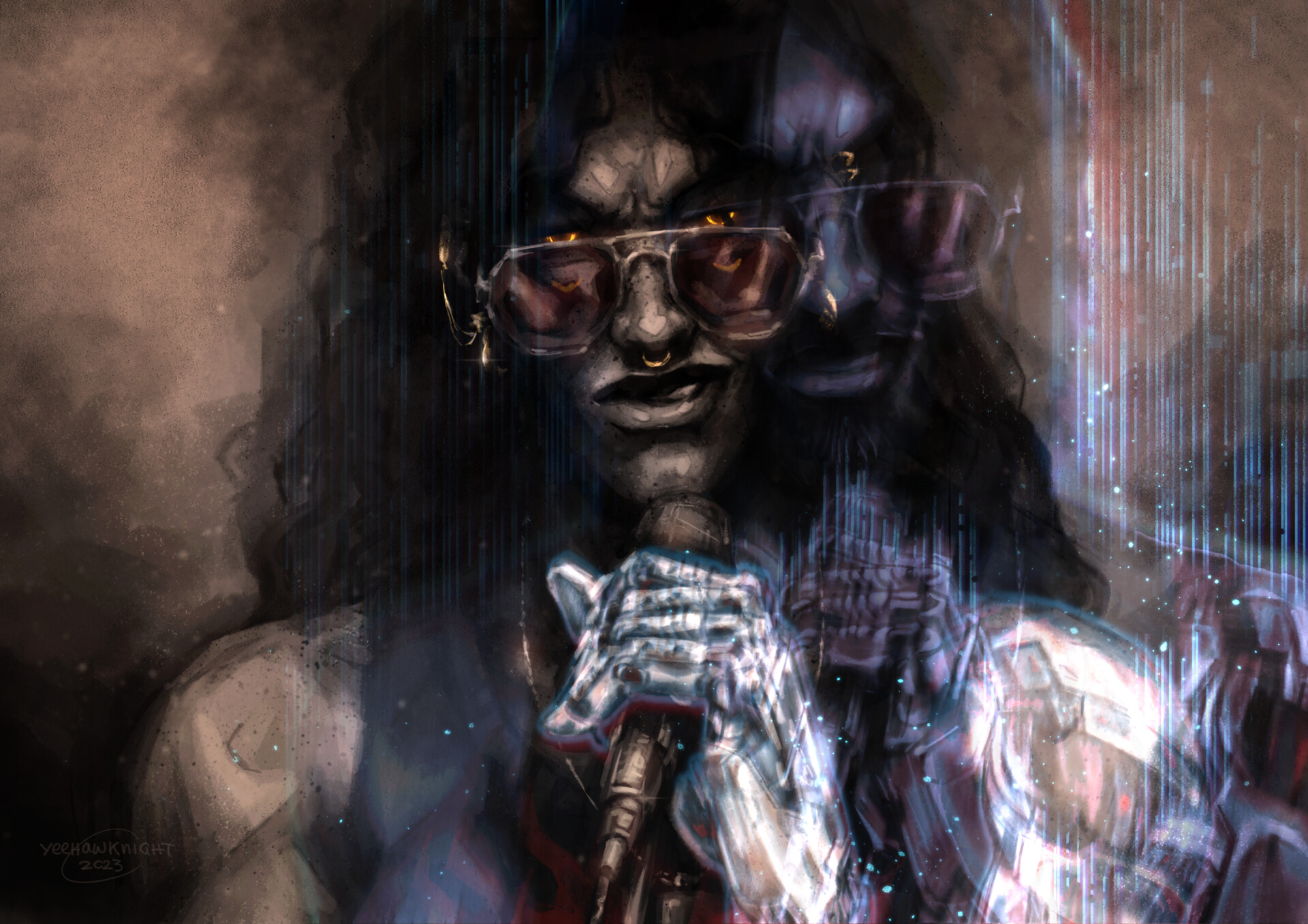 ArtStation - Evil smirk