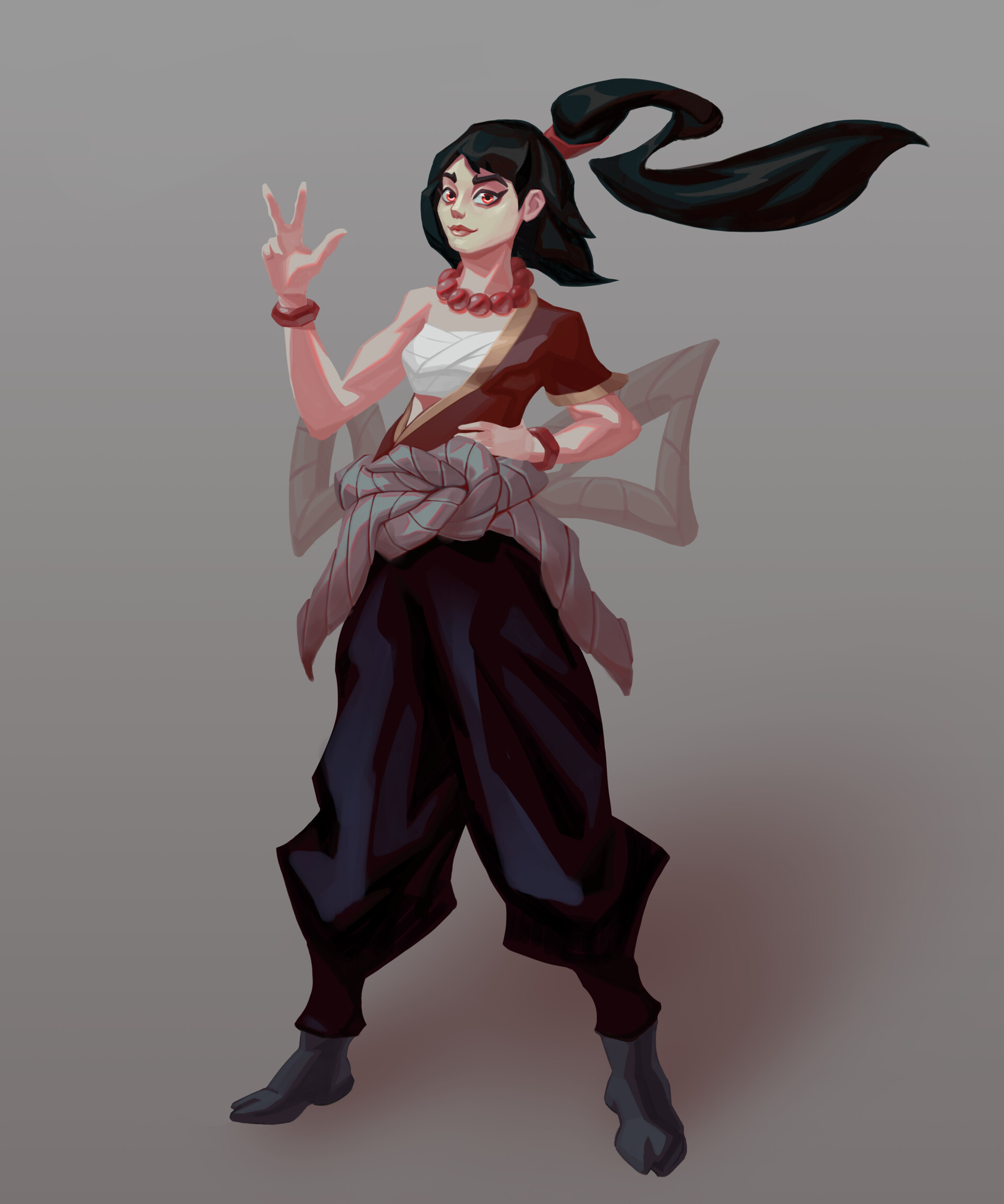 ArtStation - Mountain girl