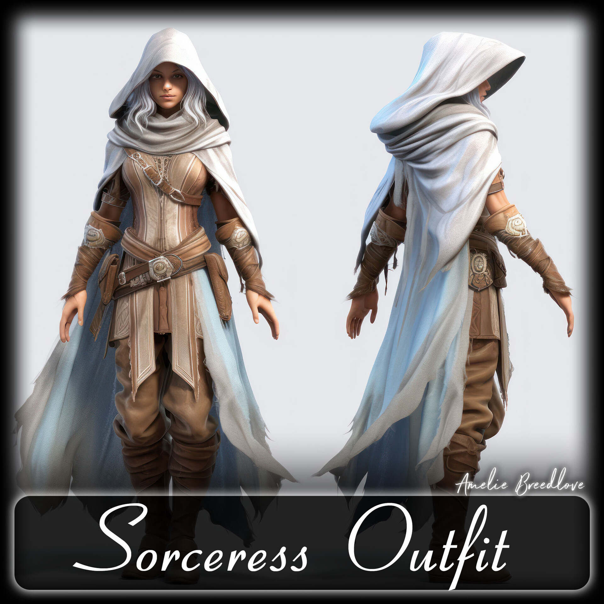 ArtStation - 200 Sorceress Outfit Reference Pack | 4K | v.121