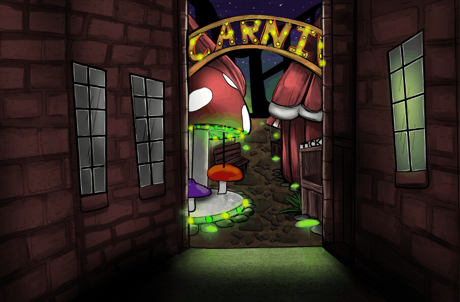 ArtStation - Alien carnival GIF