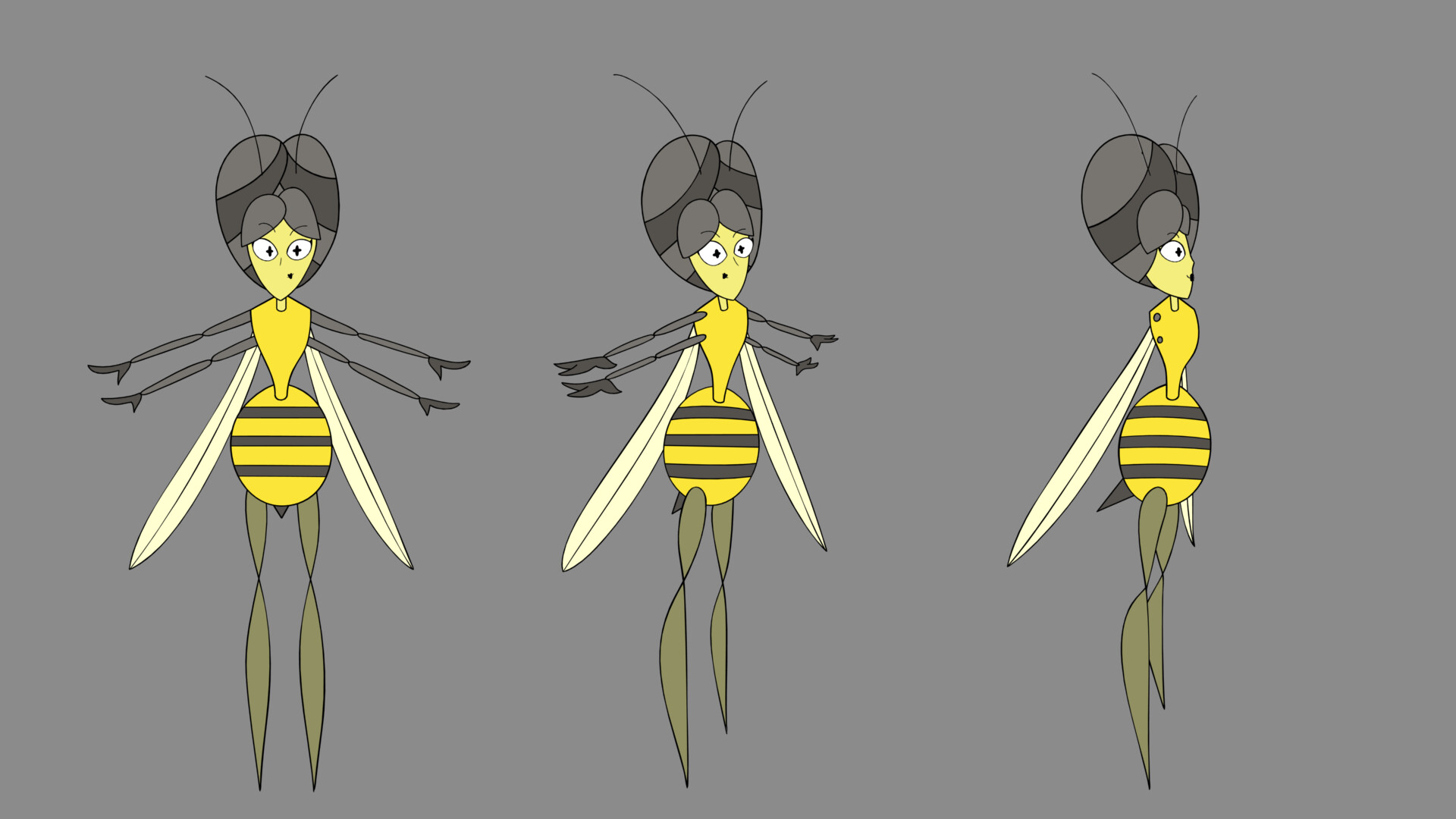 ArtStation - College Final 2019- "Queen Bee"