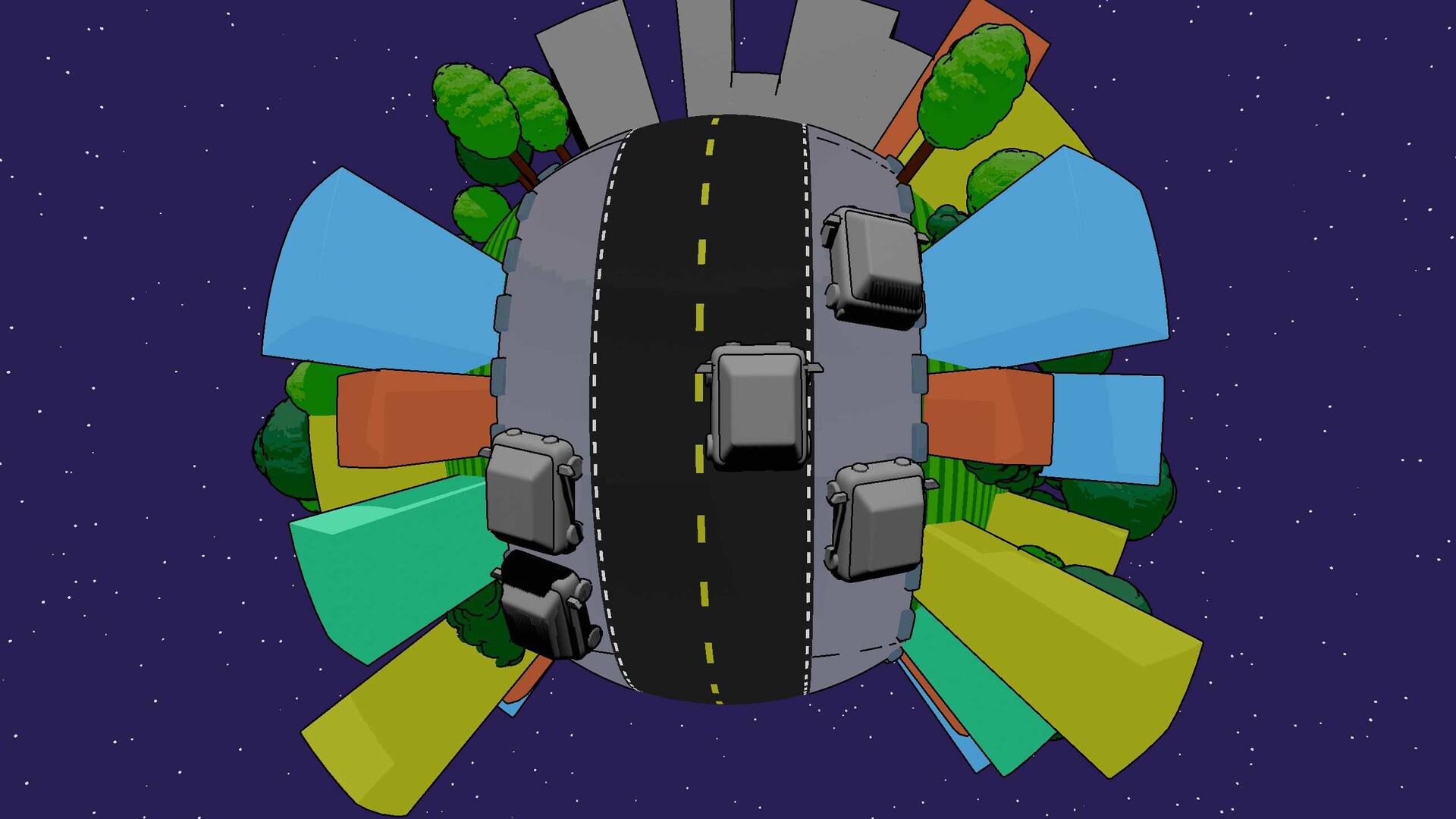 ArtStation - {WIP} Parallel Parking Tips -NPR style